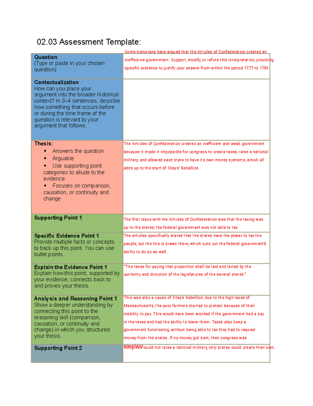 Kami Export - 02 03 04 assignment template - 02 Assessment Template ...