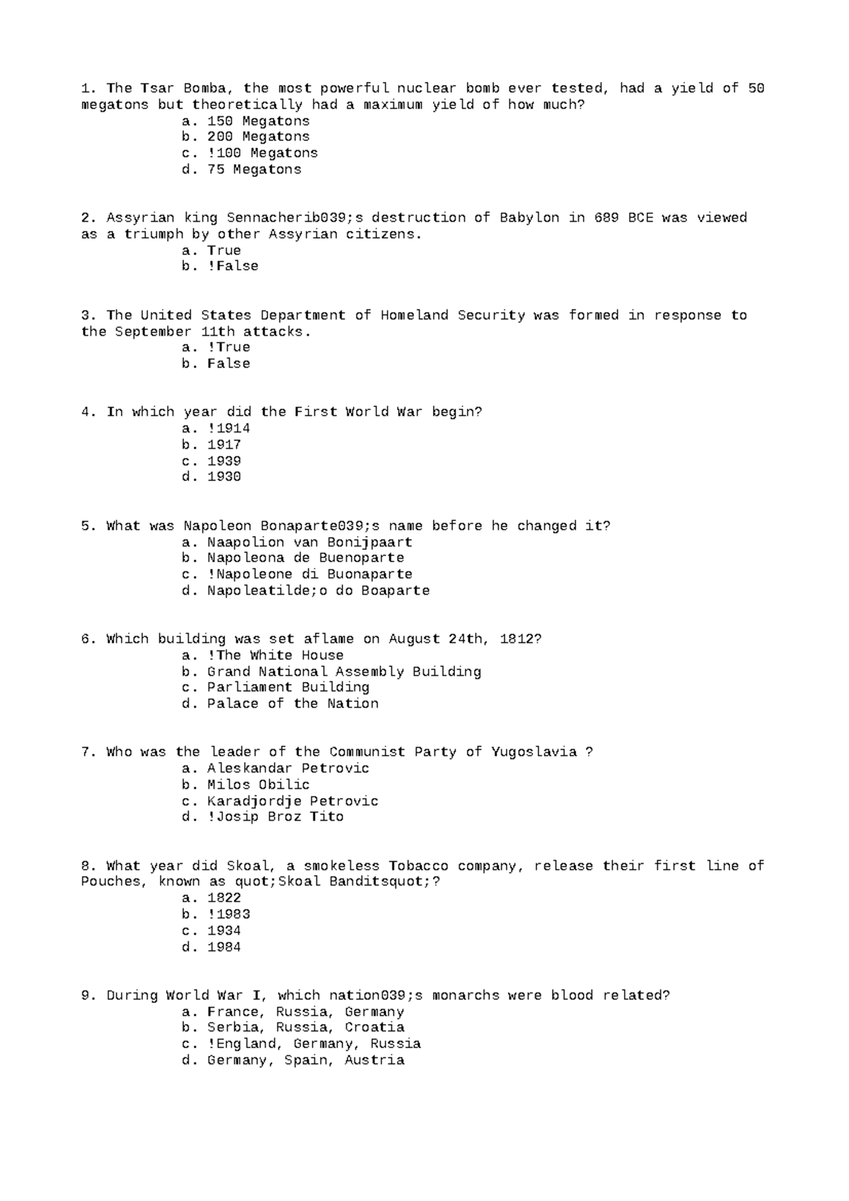 CSC140 Essay Winter 2021 5 - The Tsar Bomba, the most powerful nuclear ...