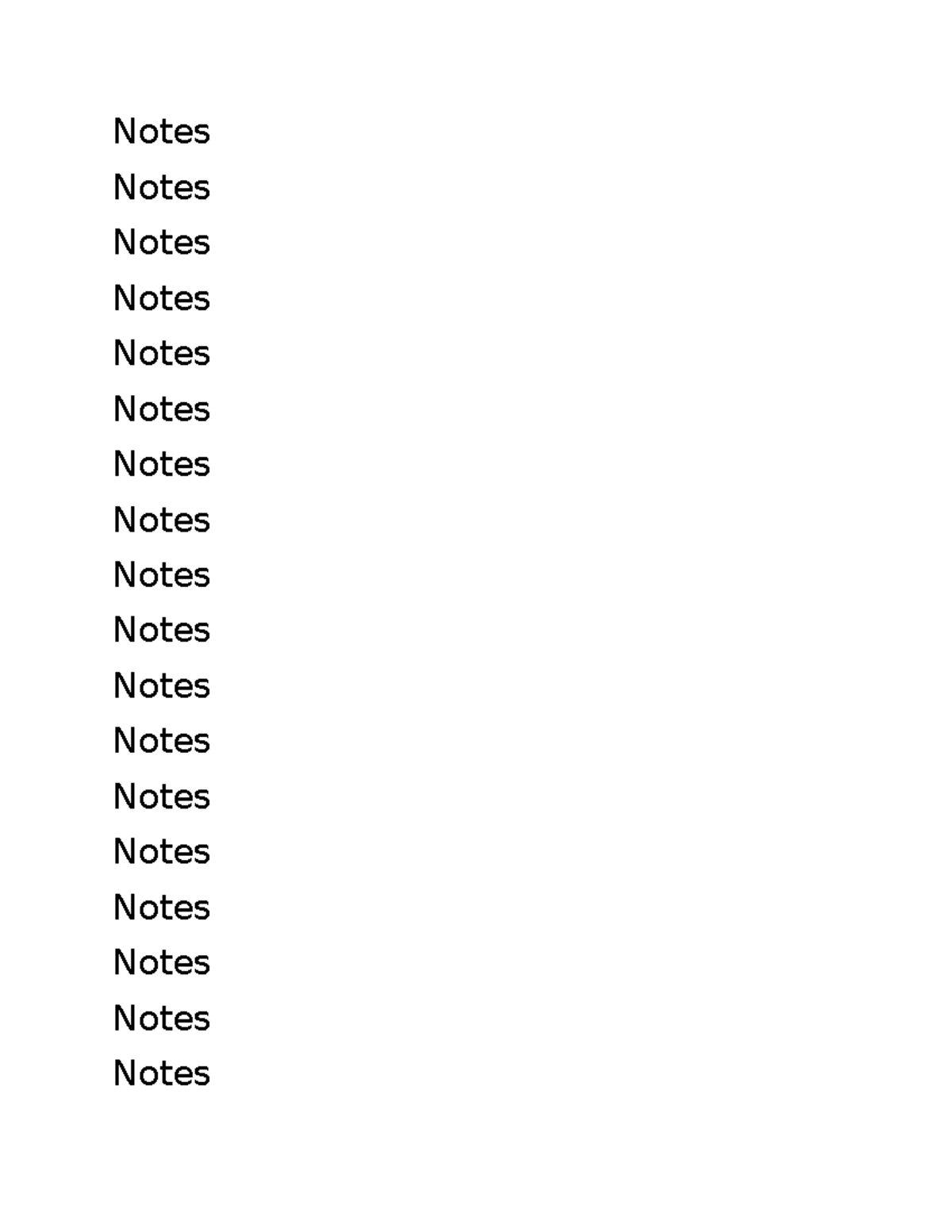 Notes - Notes Notes Notes Notes Notes Notes Notes Notes Notes Notes ...