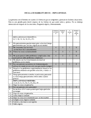 BDI-II Protocolo - Instrumento para medir depresion - Evaluación ...
