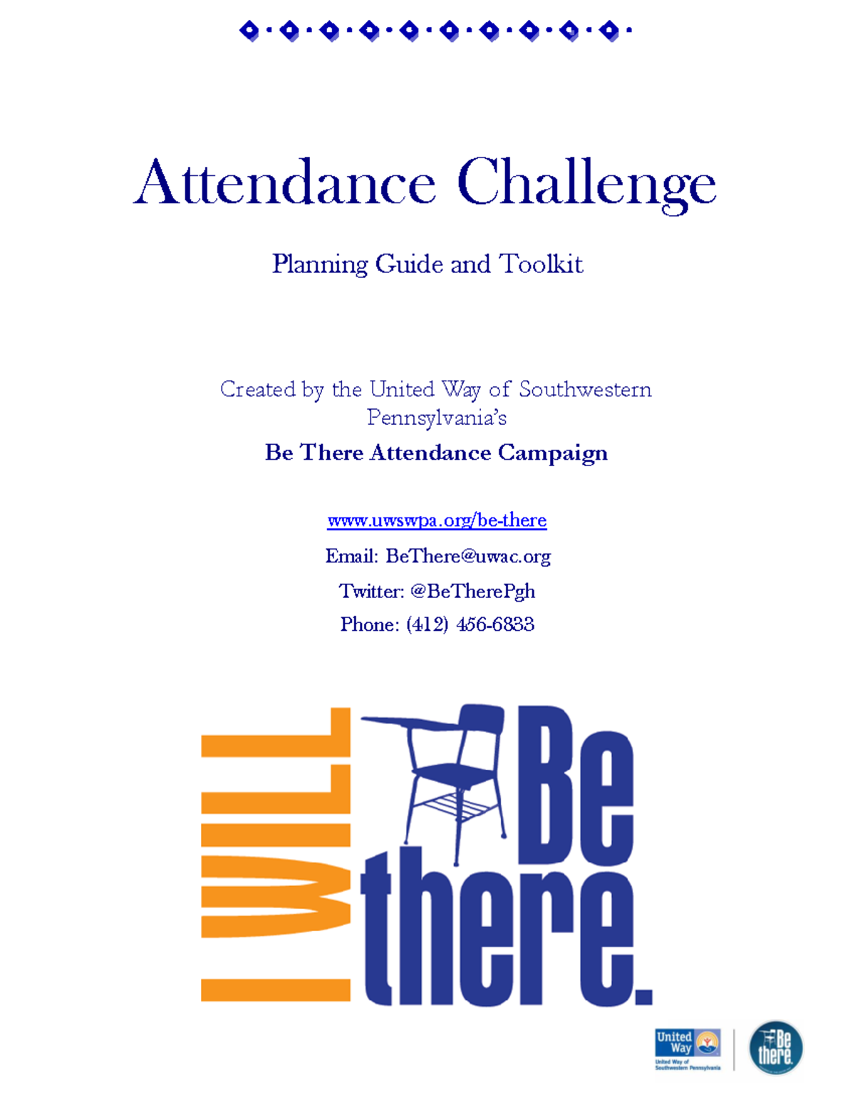 Attendance Challenge Toolkit 2018 - Attendance Challenge Planning Guide ...