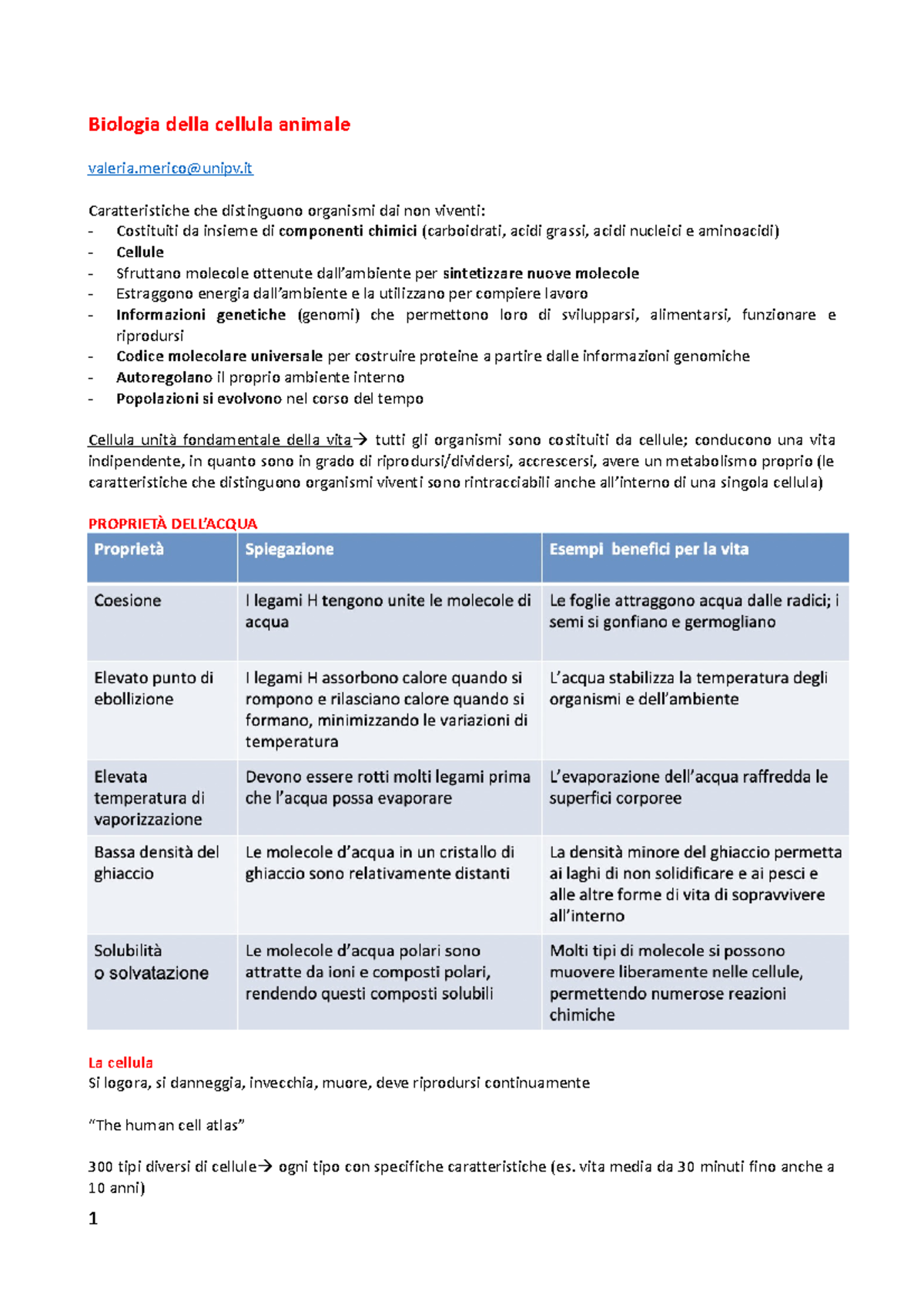 Biologia della cellula animale - Biologia della cellula animale valeria ...