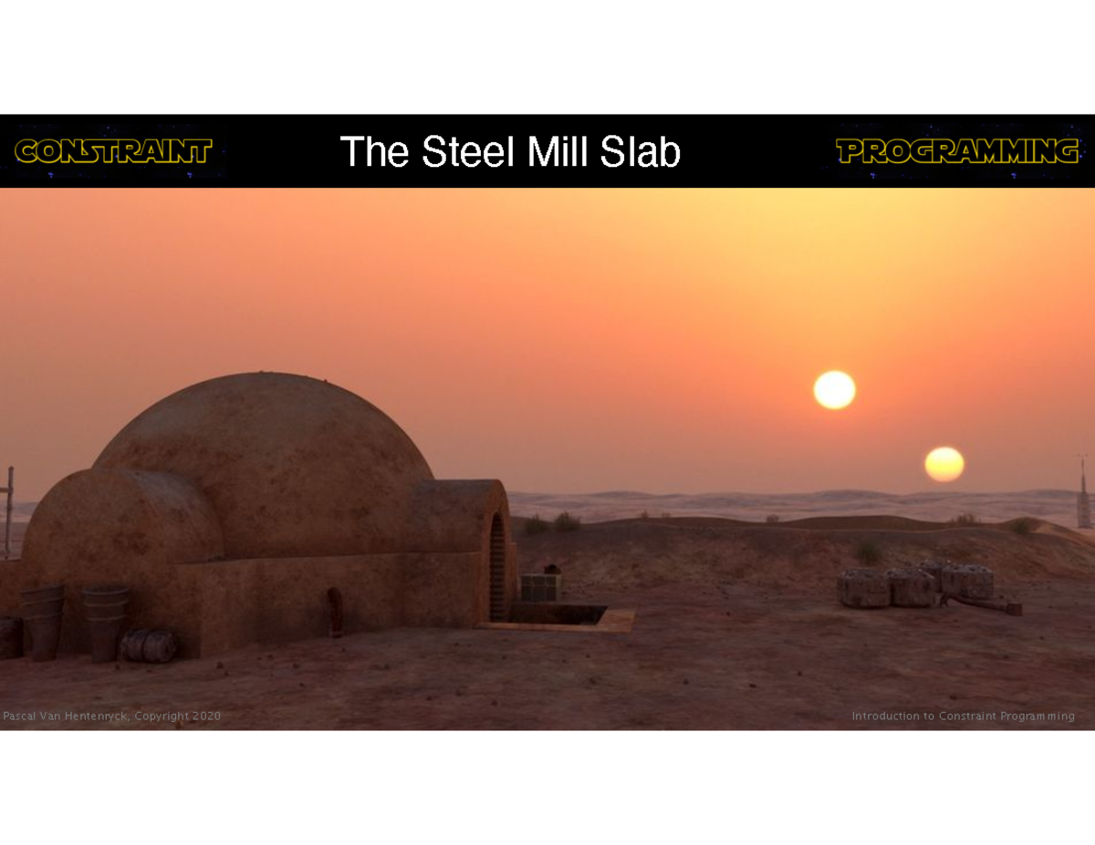 CP 21 steel mill slab - The Steel Mill Slab The Steel Mill Slab Problem ...