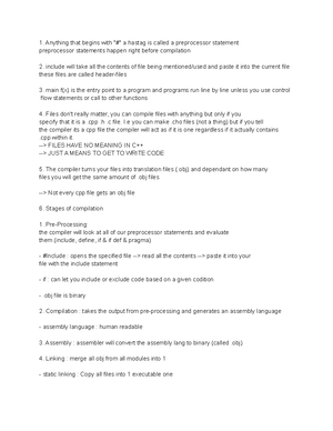 How C++ Compiler works - To convert our text to machine code 2 things ...