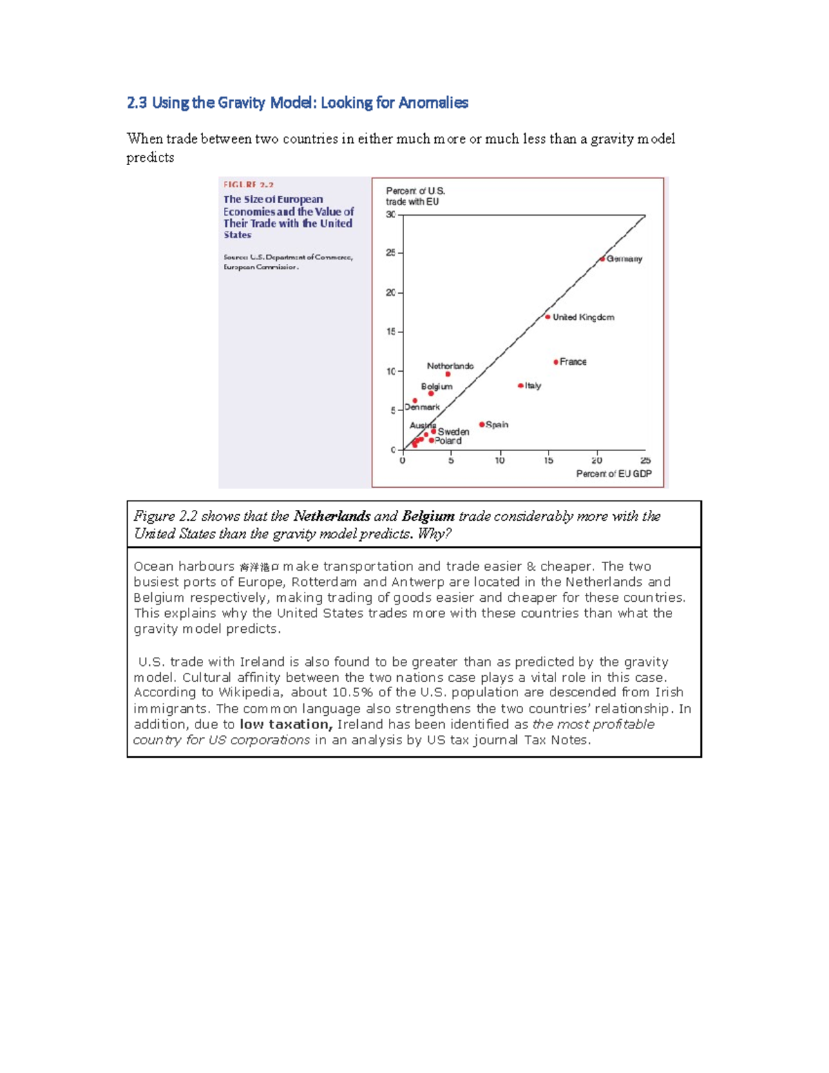 3 - Lecture Note Chap.2-1 - 3 Using the Gravity Model: Looking for ...