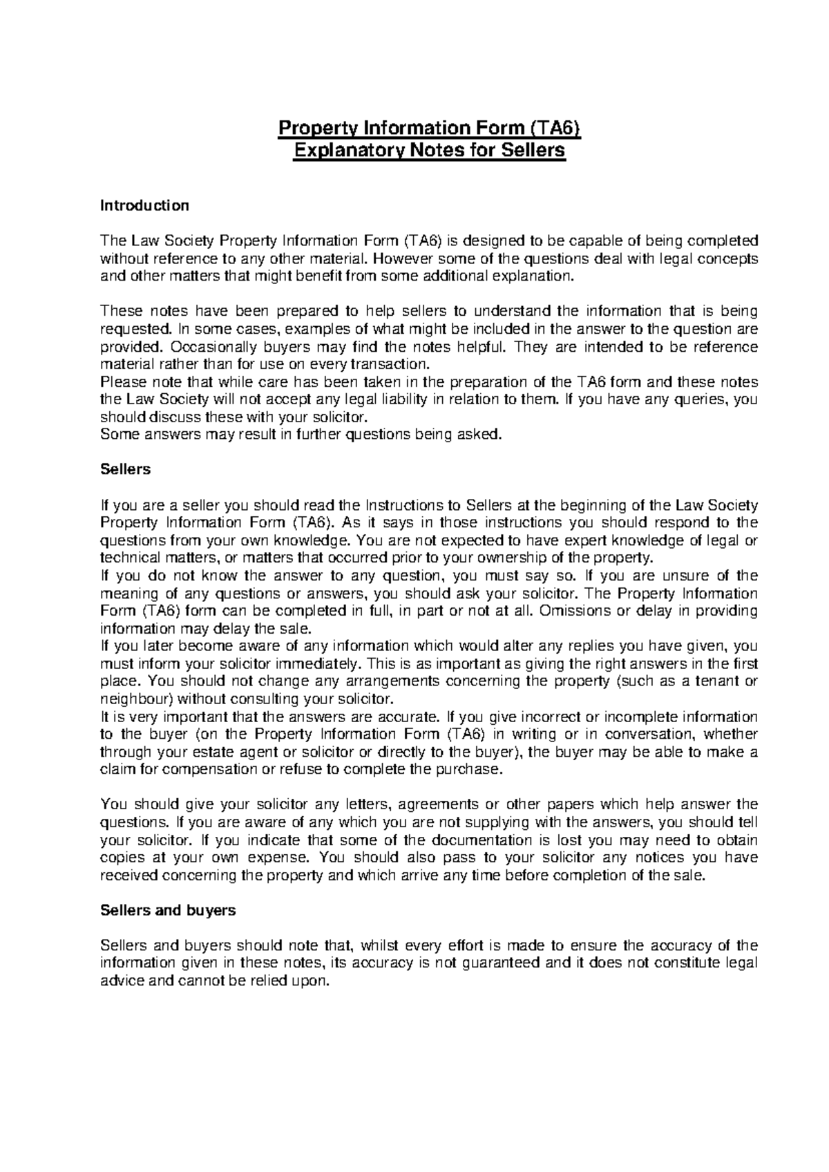 Property-Information-form-TA6-Explanatory-notes - Property Information ...