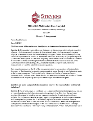 IT Alignment Assignment - MIS 760-B: IT Strategy School of Business at ...