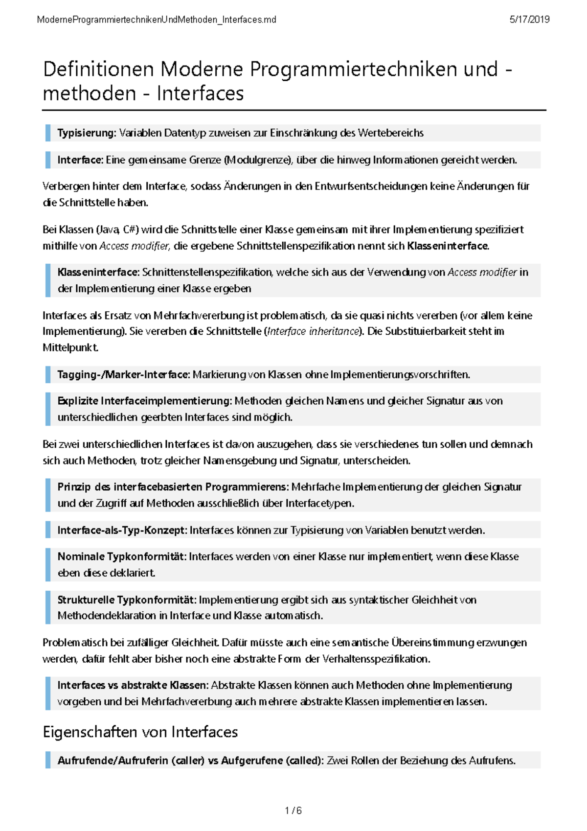 Moderne Programmiertechniken und -methoden - Kapitel1 ...