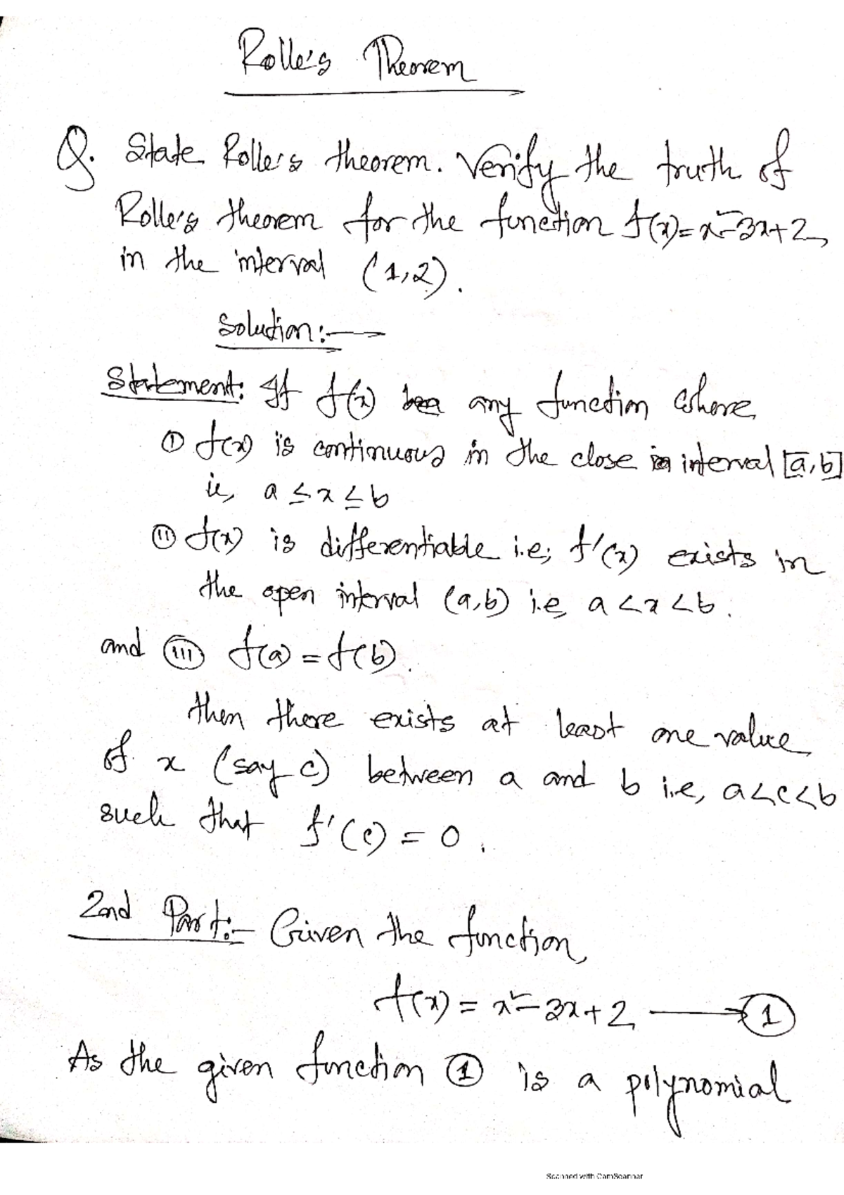 General Theorem - notes of rashed sir - basic mathematics - Studocu