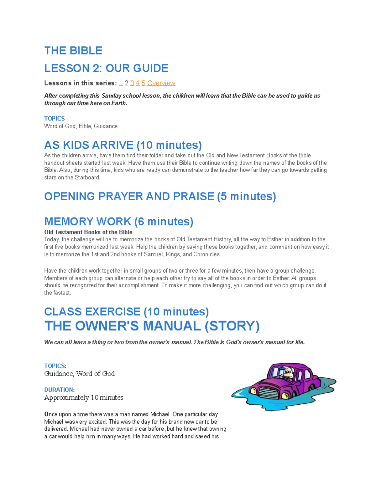 THE Bible(Lesson 2) SUNDAY CLASS AFSAFS - THE BIBLE LESSON 2: OUR GUIDE ...