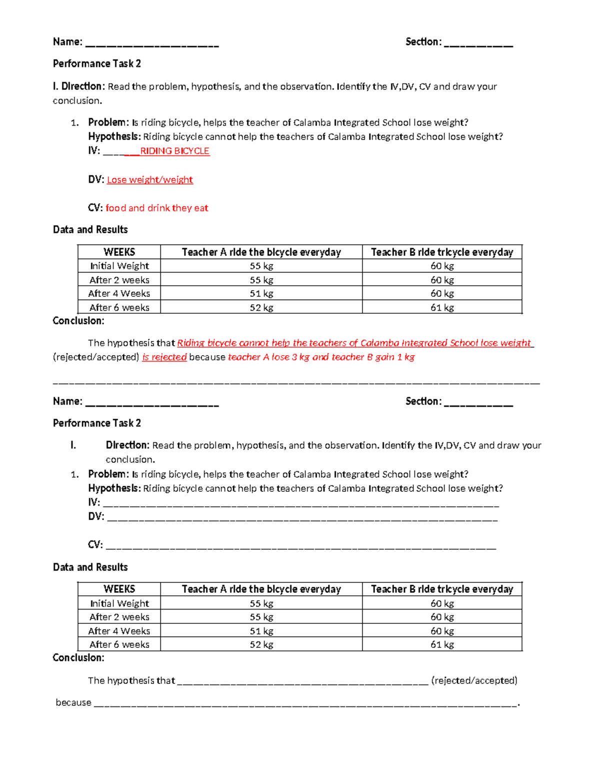 Worksheet-scimethod - Activity about scientific method - Name ...