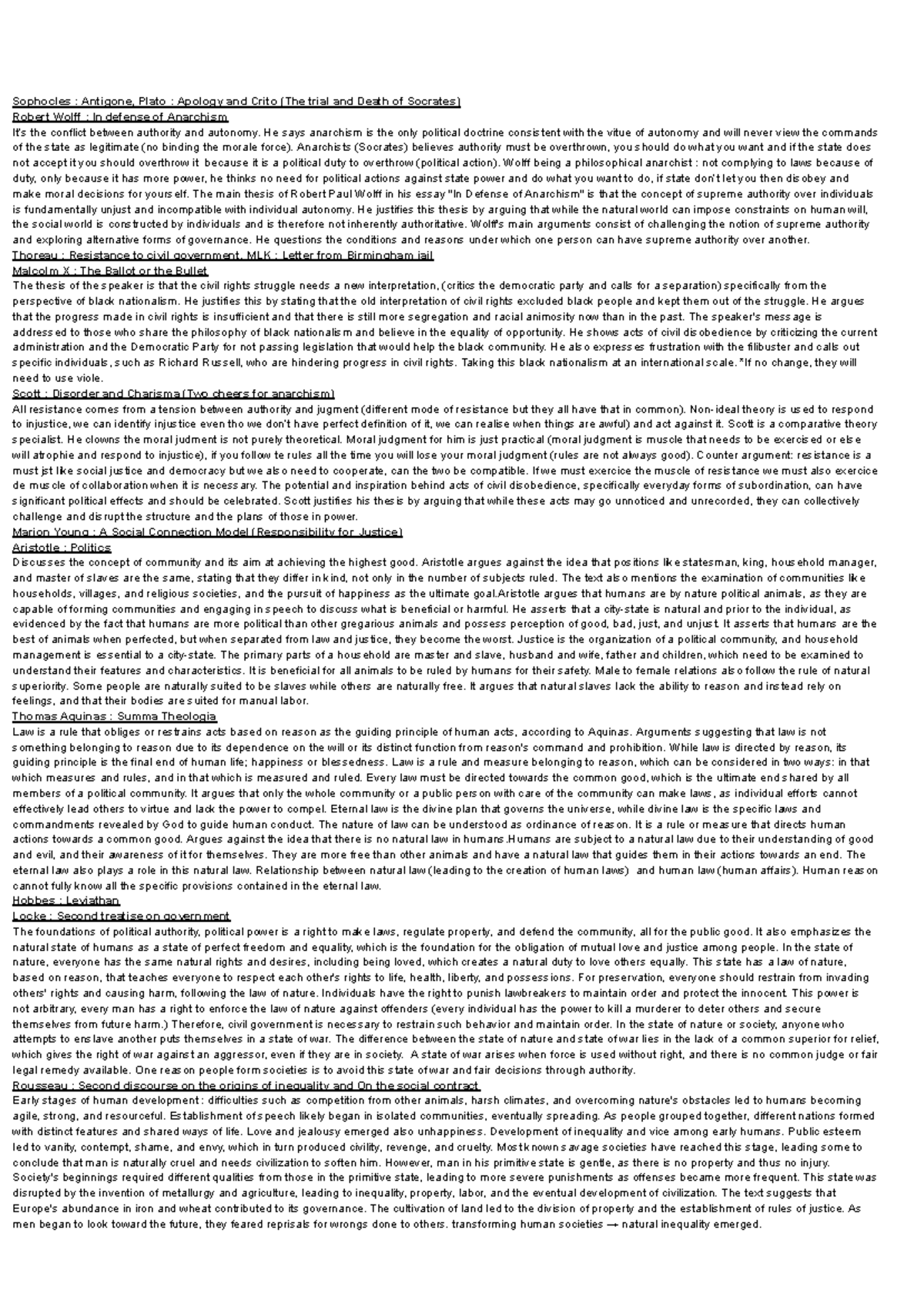 231 Exam script sheet - Google Docs - Sophocles : Antigone, Plato ...