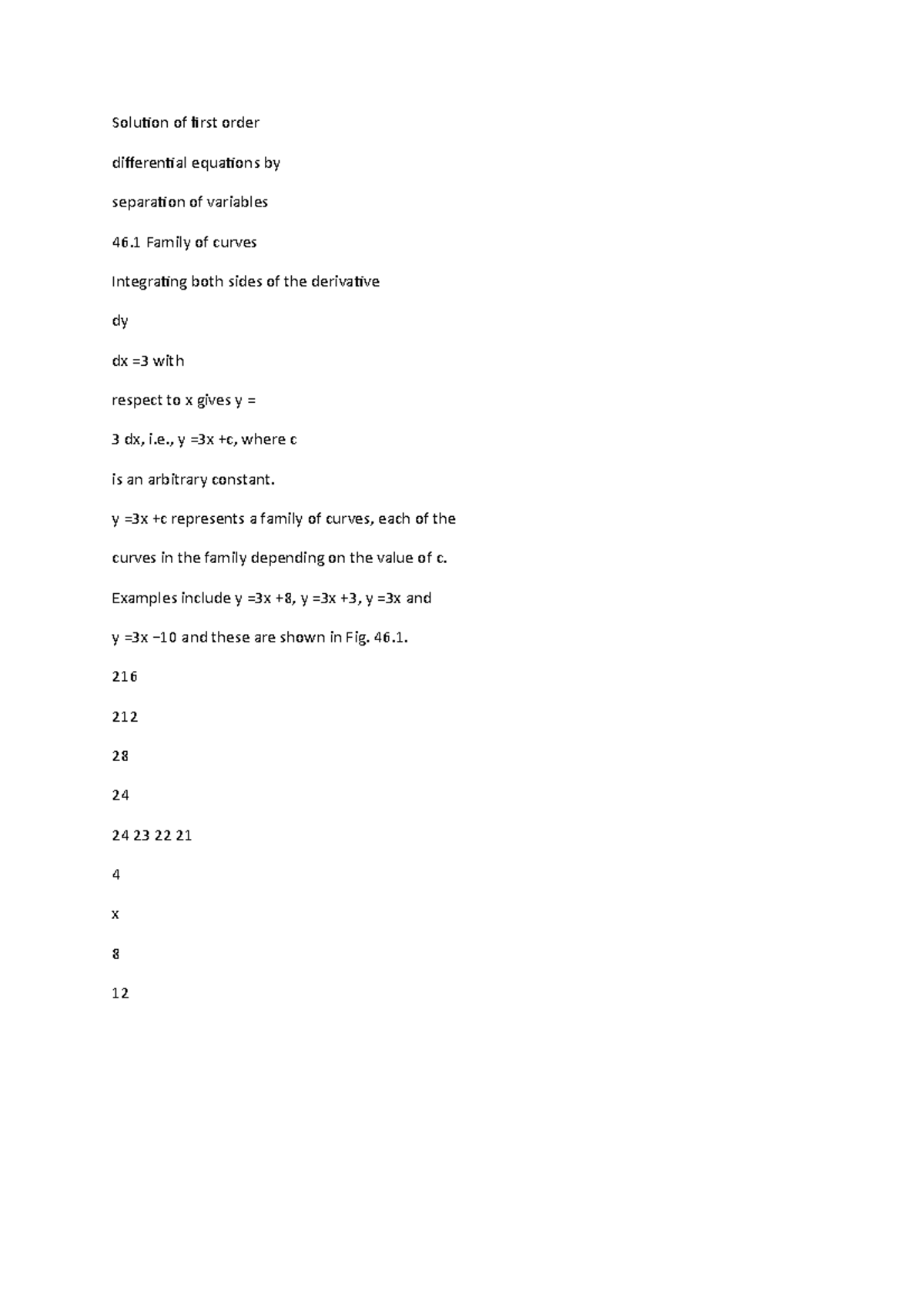 Solution of first order - Solution of first order differential ...