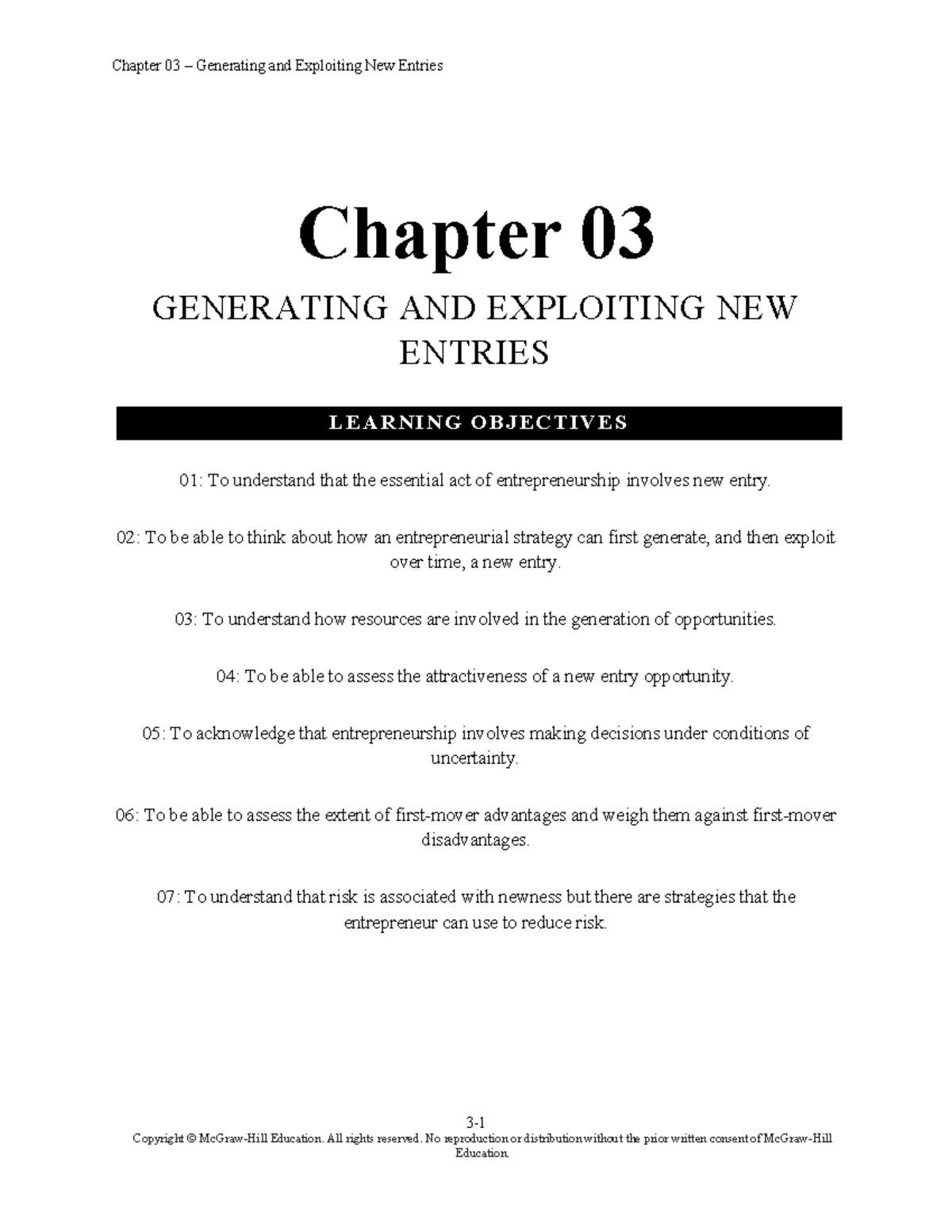 Chapter 3 Study Guide - 3- Copyright © McGraw-Hill Education. All ...