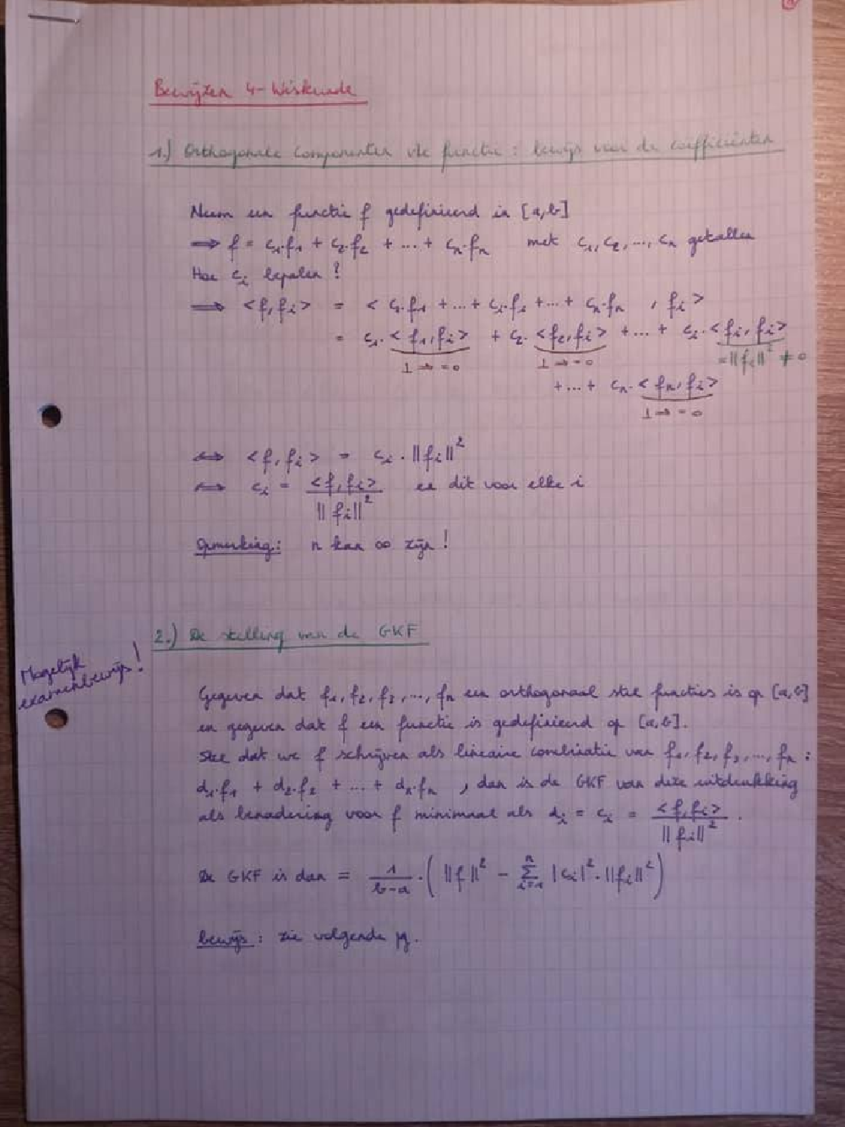 4-Wiskunde Bewijzen - UAntwerpen - Studocu