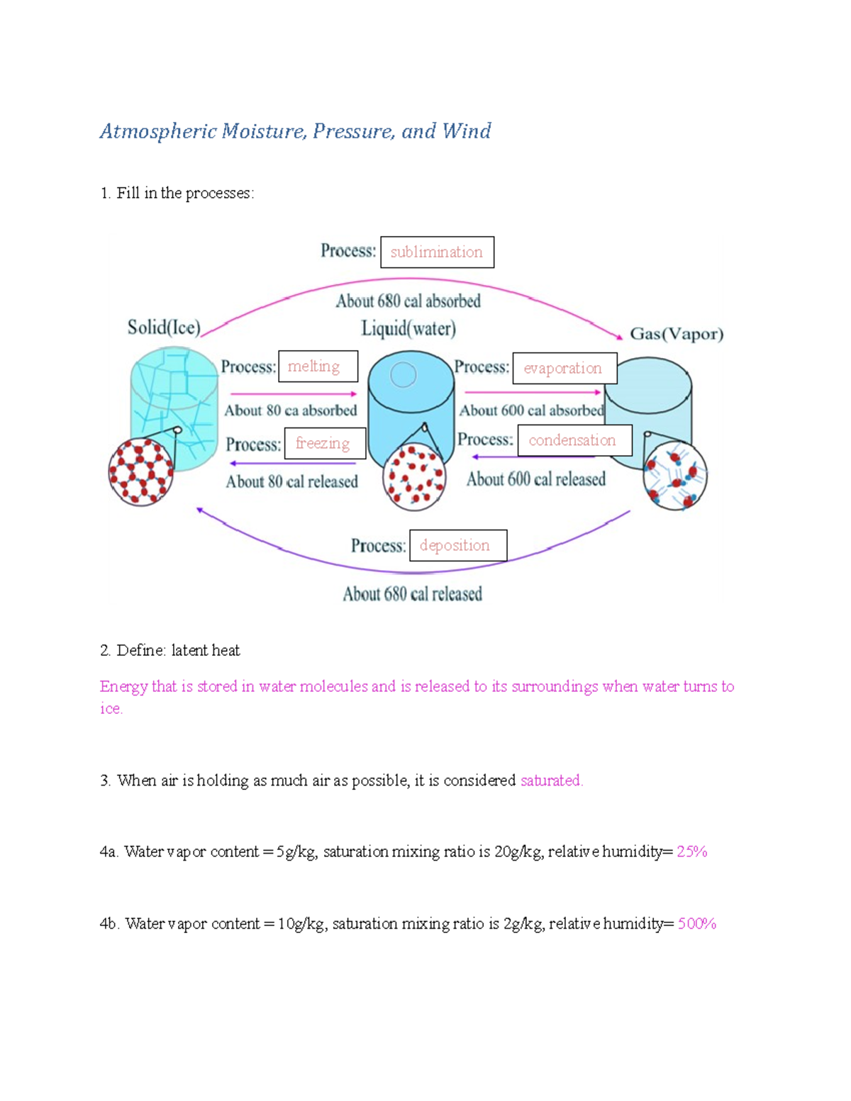 Atmophere Lab Report - idk - Atmospheric Moisture, Pressure, and Wind ...