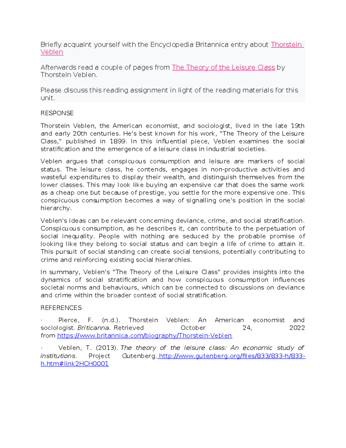 Learning journal unit 3 - Briefly acquaint yourself with the ...