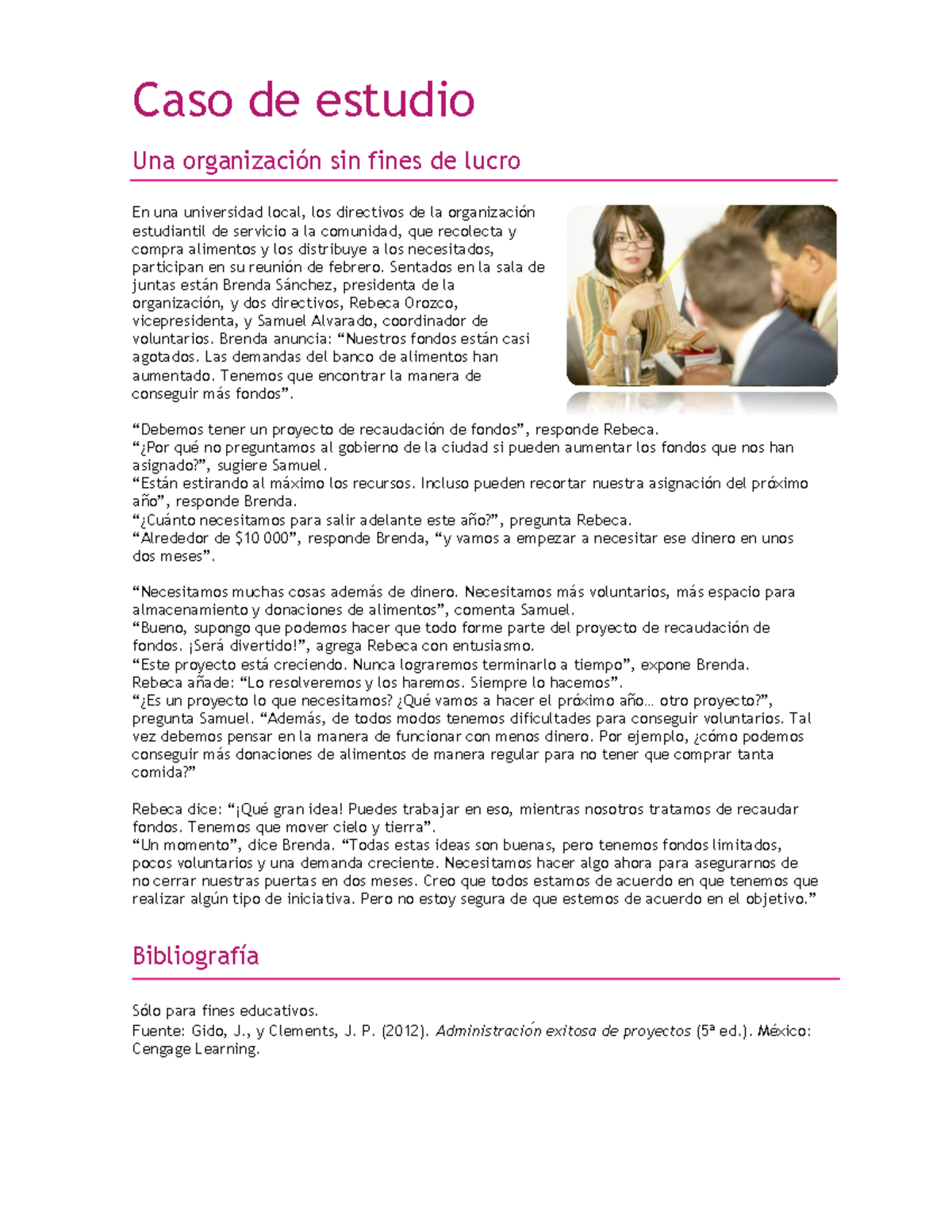 dgjhd jskjs kjsikdof fhfjf lglhkg kdkj - Caso de estudio Una ...