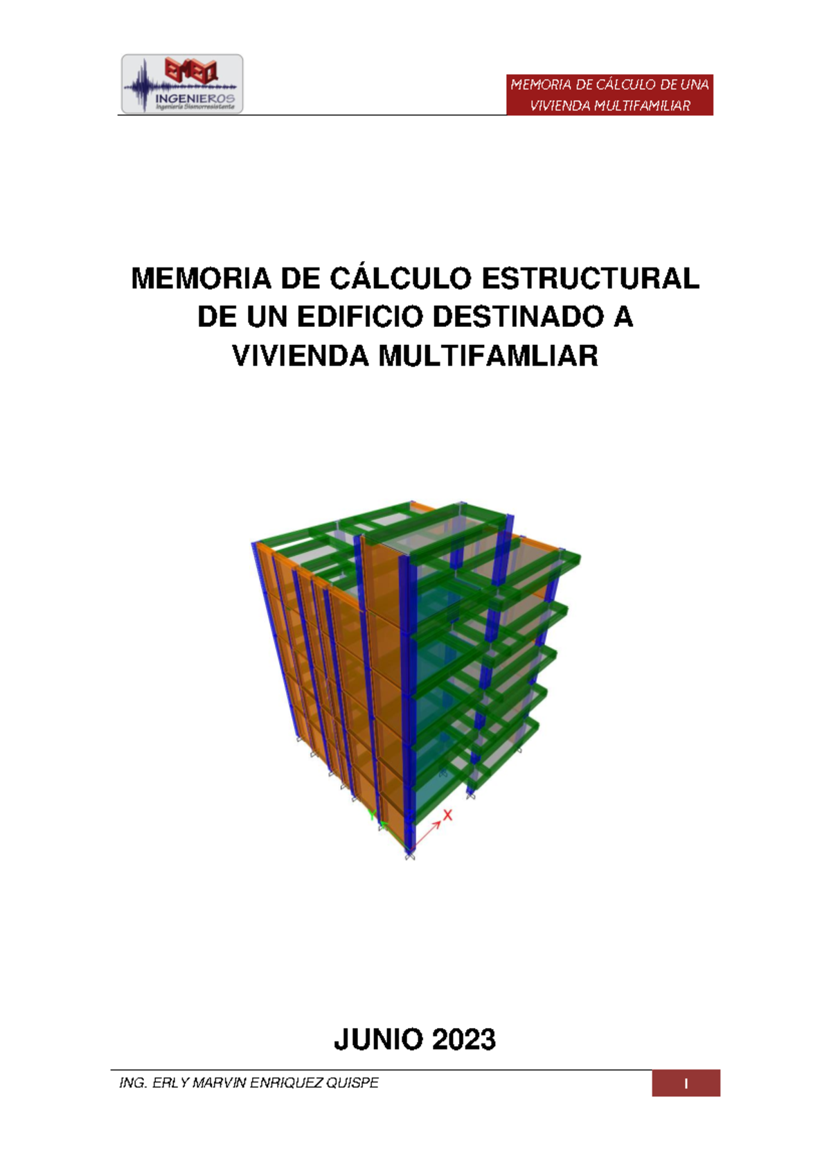 predimencionamiento de una vivienda - ING. ERLY MARVIN ENRIQUEZ QUISPE ...