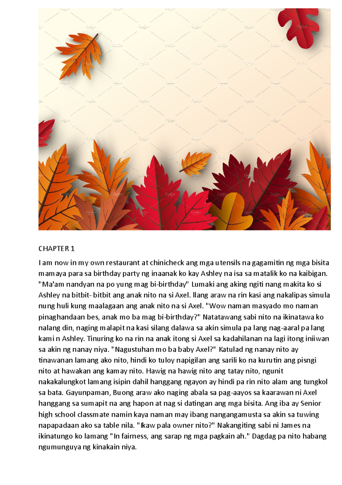 BOOK BIND Story - UNLOVING YOU YOU CHAPTER 1 I am now in my own ...