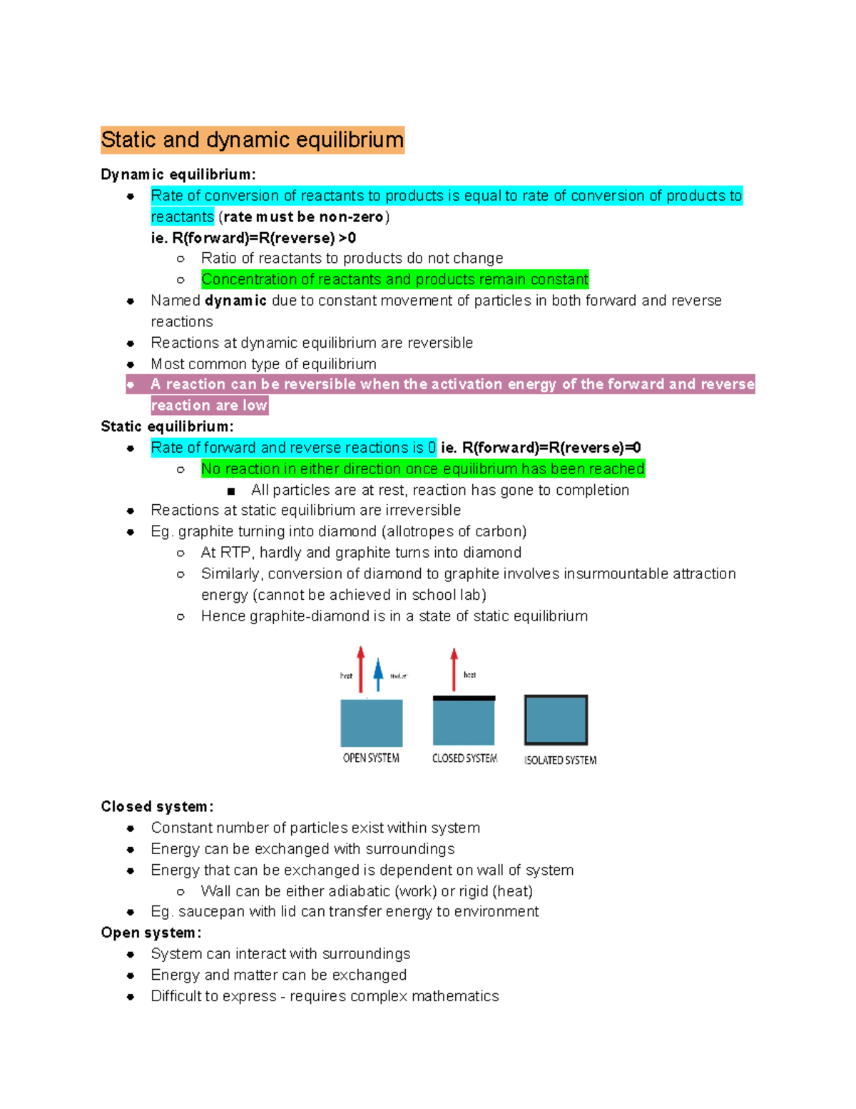 Mod 5 - Equilibrium - Module 5 - Static and dynamic equilibrium Dynamic ...