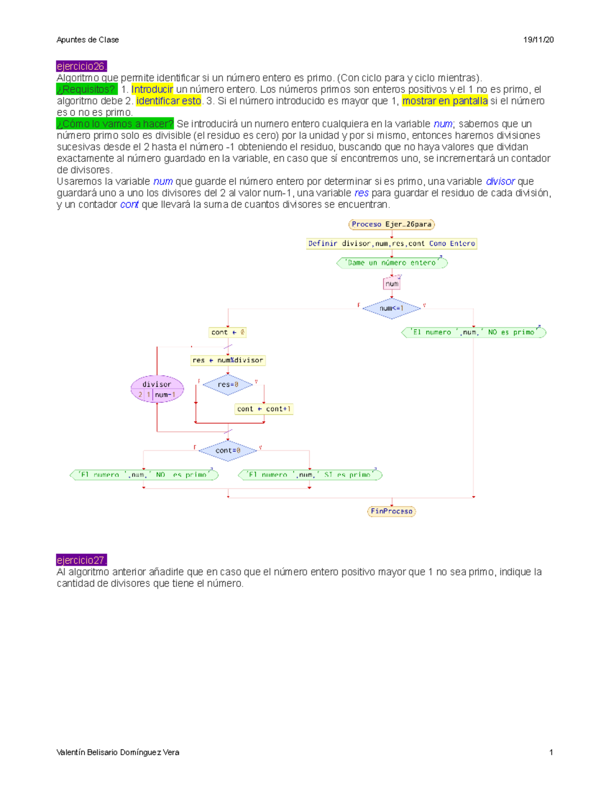 Algoritmos con DF y Ps Cod parte 2 ver8 - ejercicio26. Algoritmo que ...