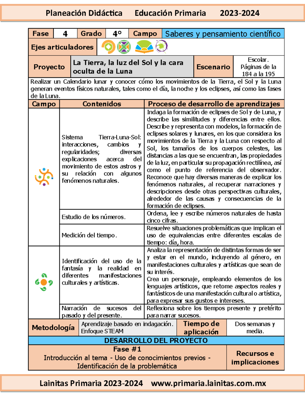 4to Grado Abril - 02 La Tierra, la luz del Sol y la cara oculta de la ...