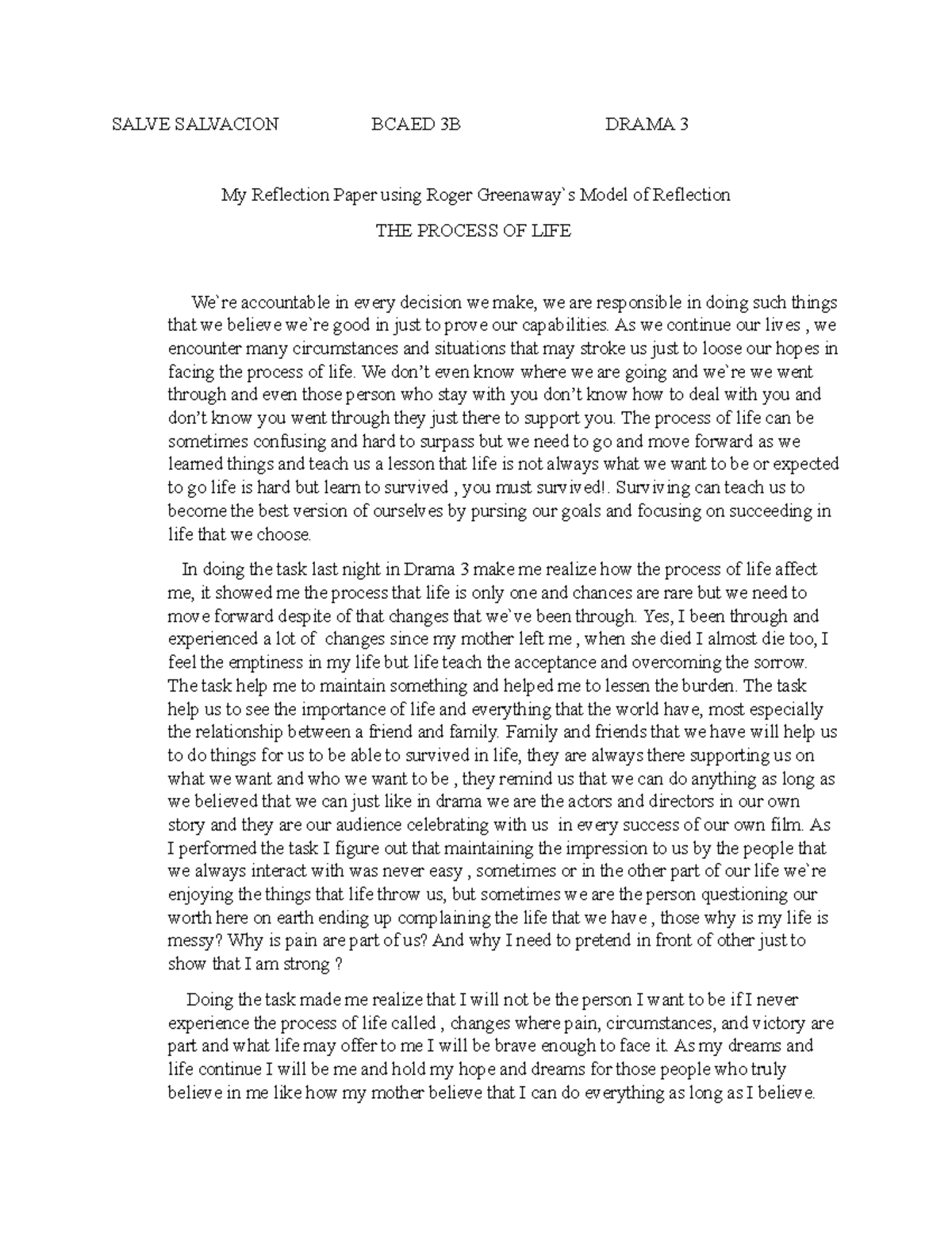 Drama 3 hsvjwnsbdnsnsnshsbdv - SALVE SALVACION BCAED 3B DRAMA 3 My ...