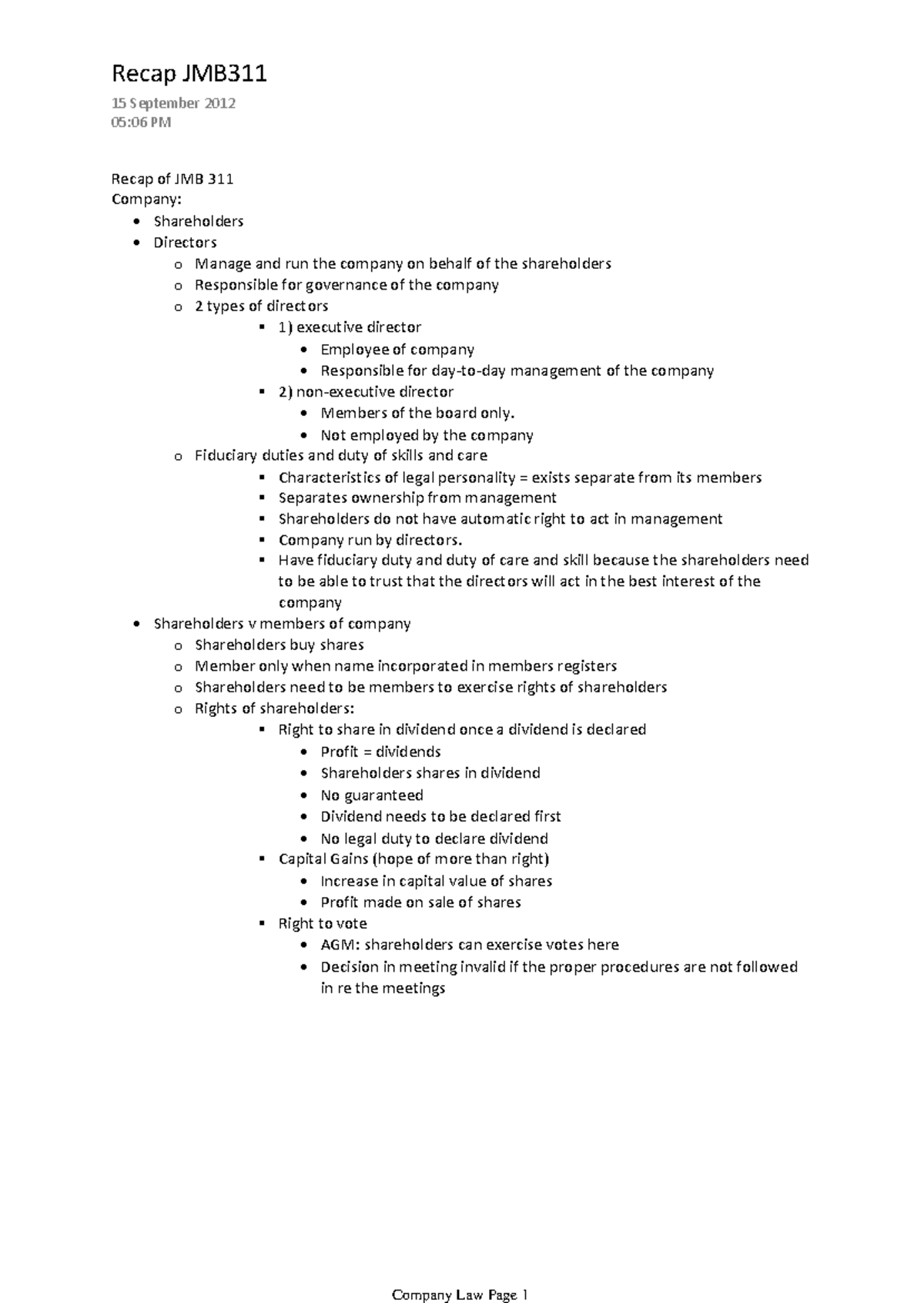 companies-act-71-of-2008-notes-recap-jmb311-15-september-2012-05-06