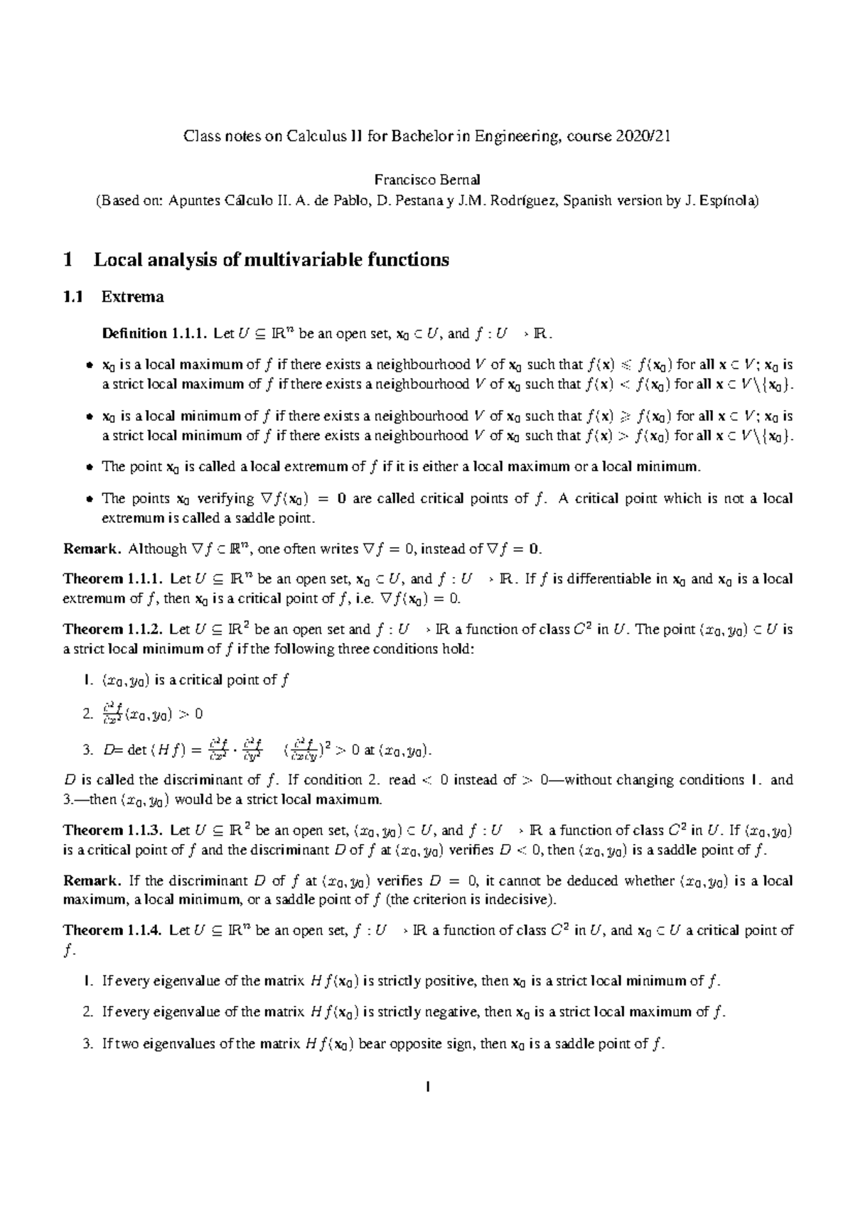 Chapter 2 Notes Calculus II v1 - Class notes on Calculus II for ...