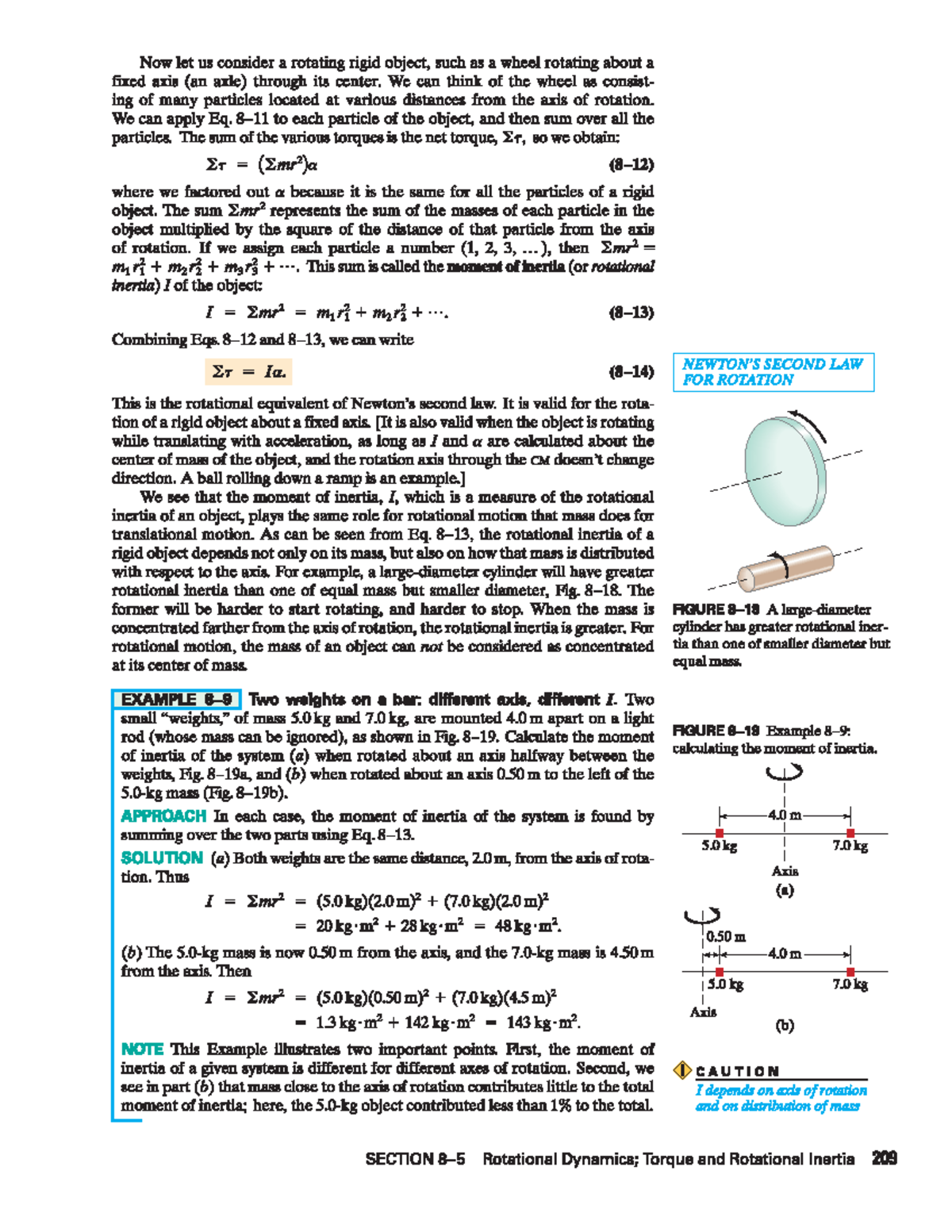 Formula physic Chapter 8 - Now let us consider a rotating rigid object, such as a wheel rotating ...