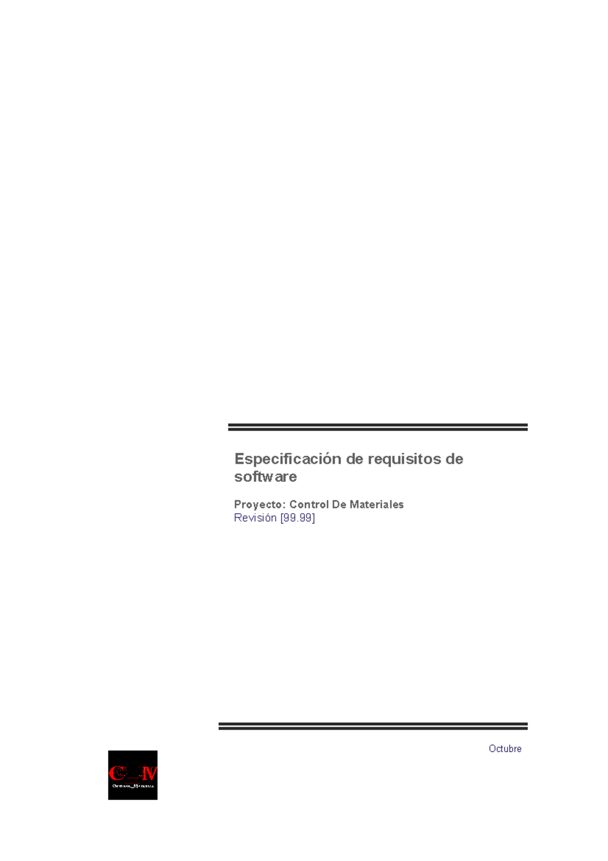 Plantilla formato ieee830 - Especificación de requisitos de software ...