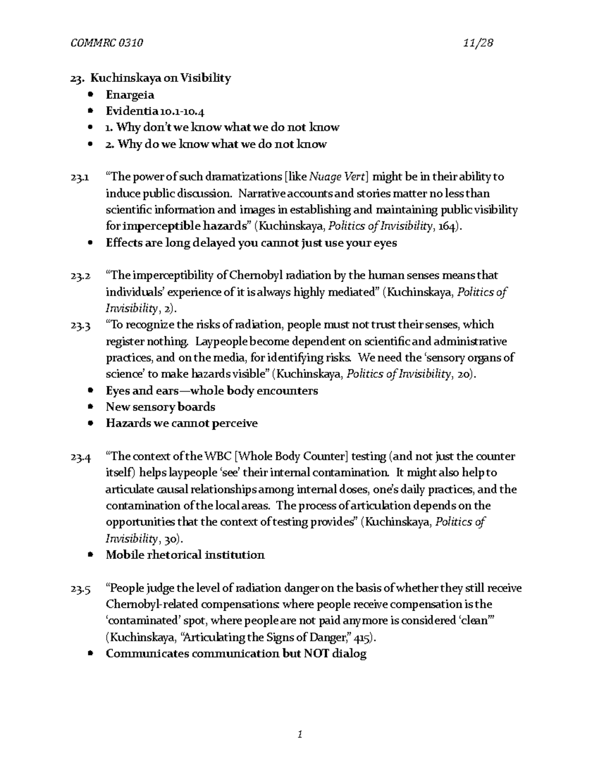 23 - Kuchinskaya on Invisibility, Sentences - COMMRC 0310 11 ...