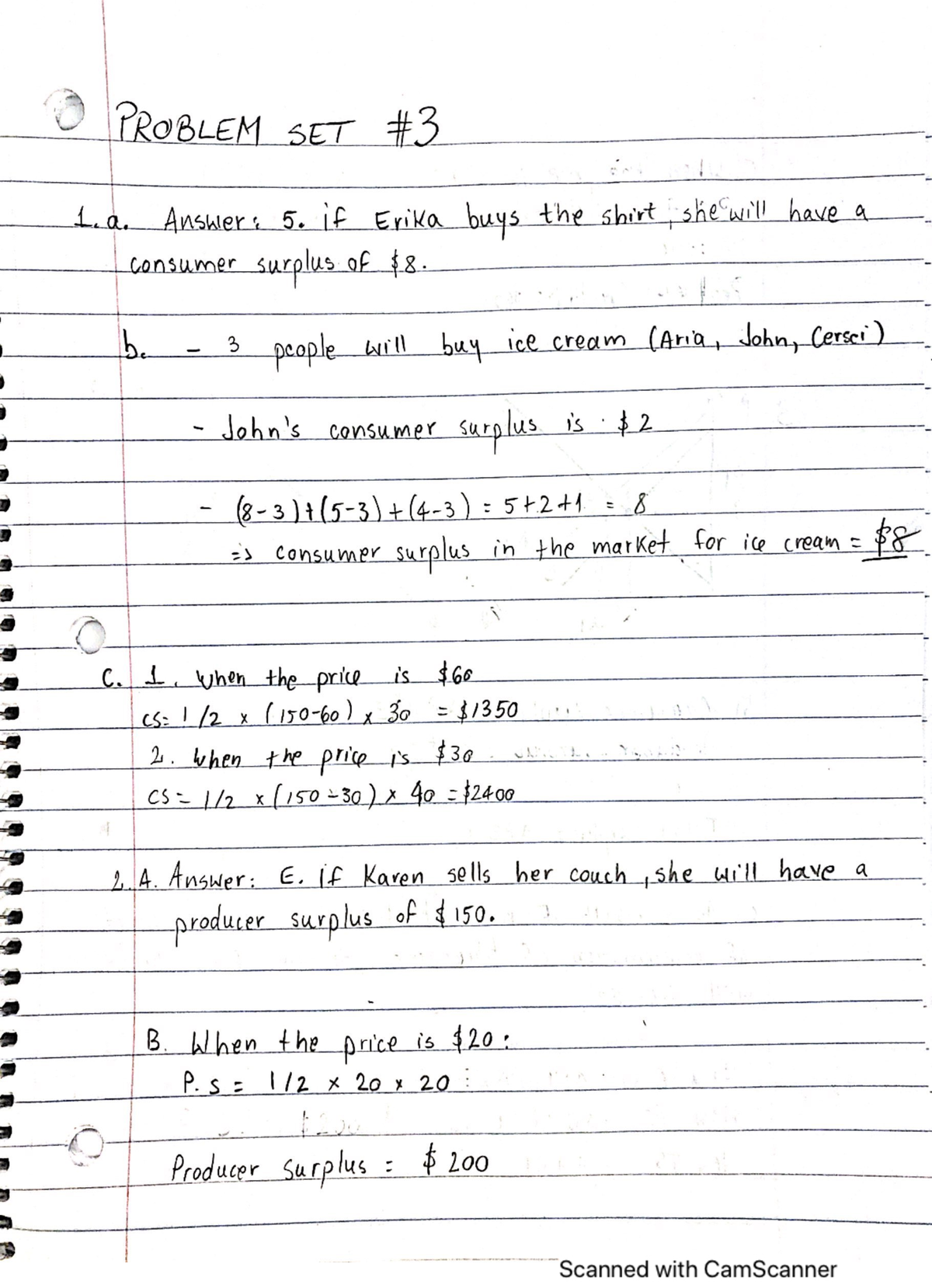 Problem Set 3 Econ 4100 Studocu
