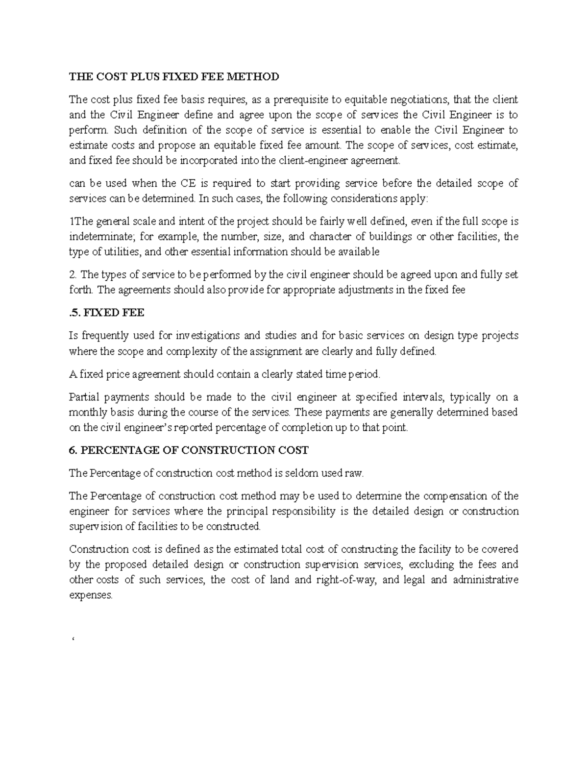 Ppt contents group 3 - usage of engineering cost - THE COST PLUS FIXED ...