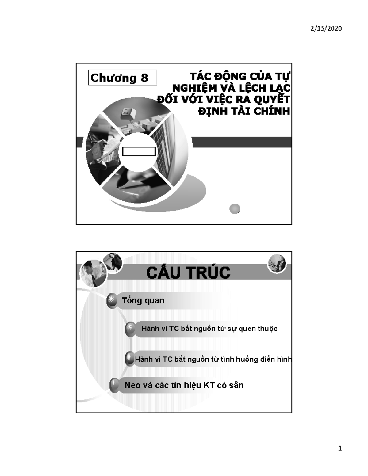 C8 (TV) - slide - LOGO Chương 8 Tổng quan Hành vi TC bắt nguồn từ sự quen thuộc Hành vi TC bắt ...