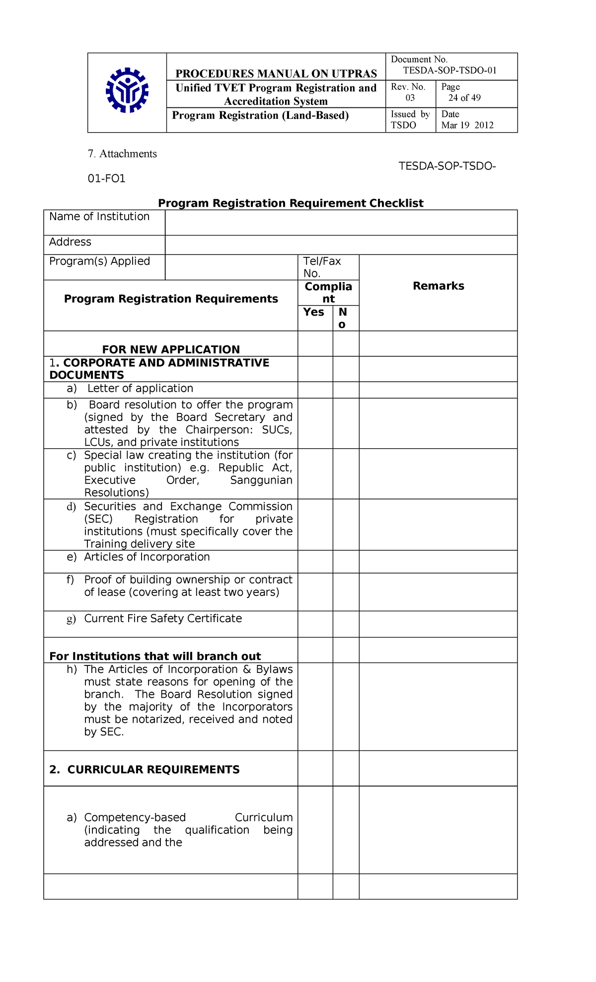 New-utpras-procedures-manual-2012 compress - PROCEDURES MANUAL ON ...