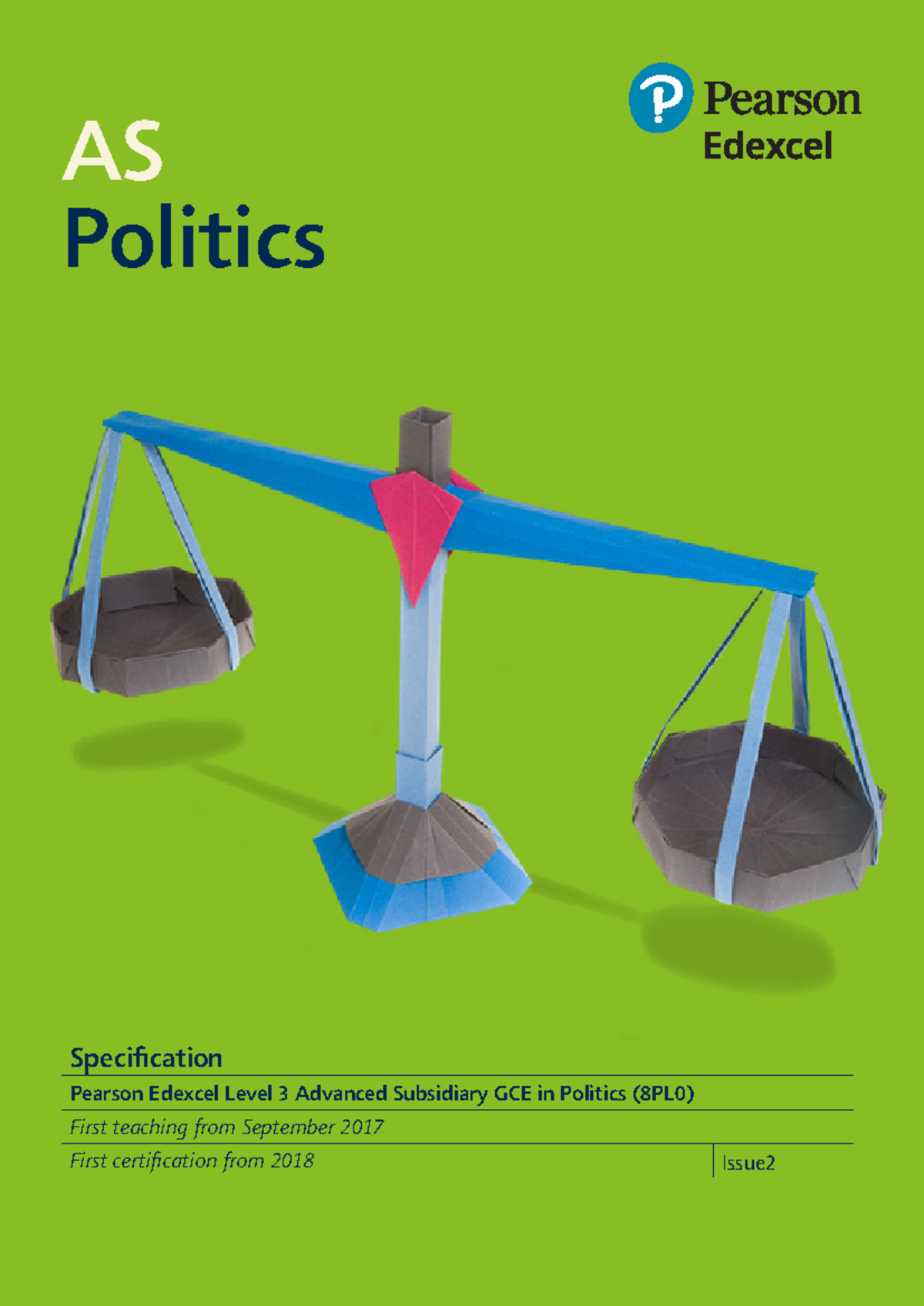 AS-Politics-Specification - Specification Pearson Edexcel Level 3 ...