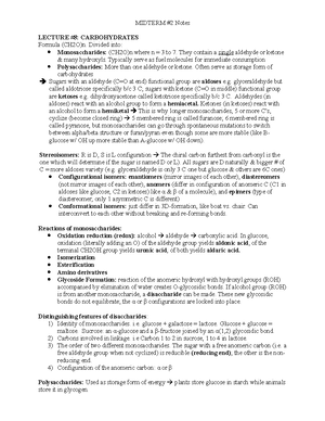 Biochemistry Cheat Sheet - PROTEINS AND ENZYMES - Proteins are ...