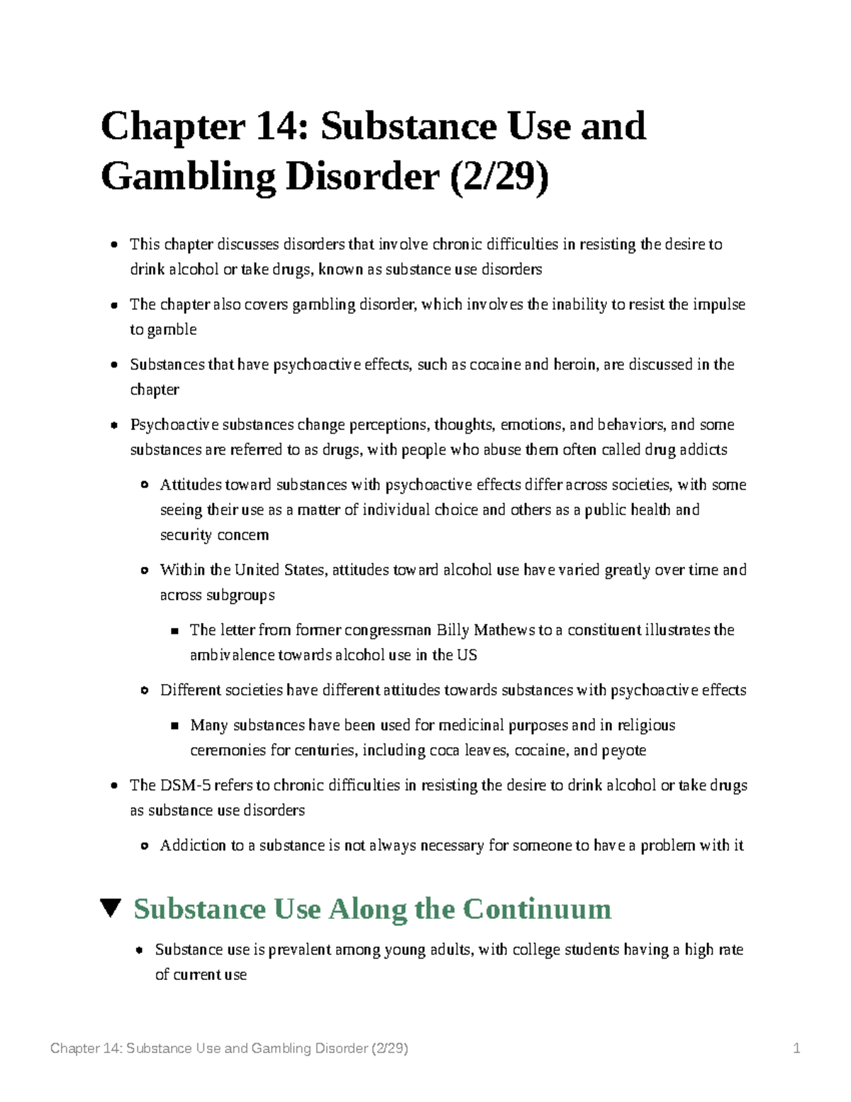 Chapter 14 Substance Use and Gambling Disorder - population admitting ...