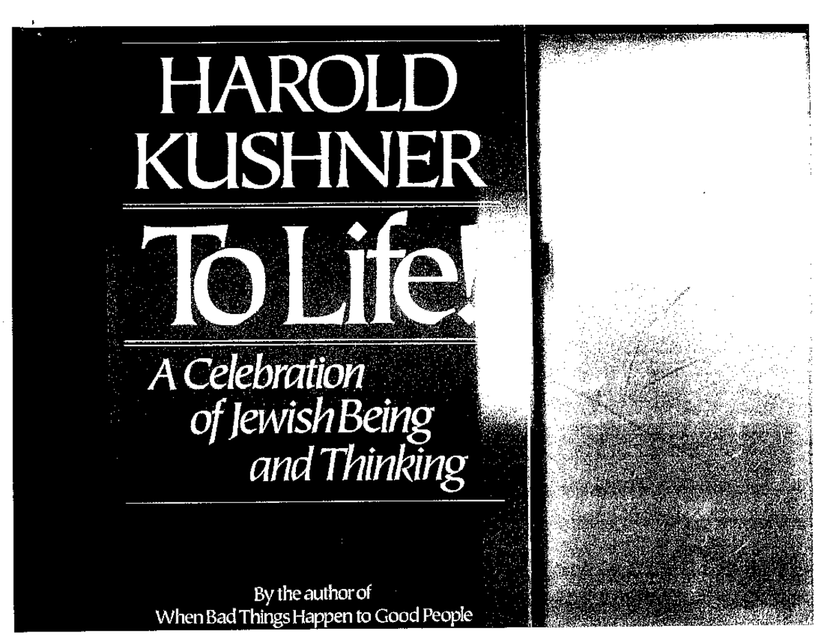 Kushner Reading for Class - TRS 262 - Studocu