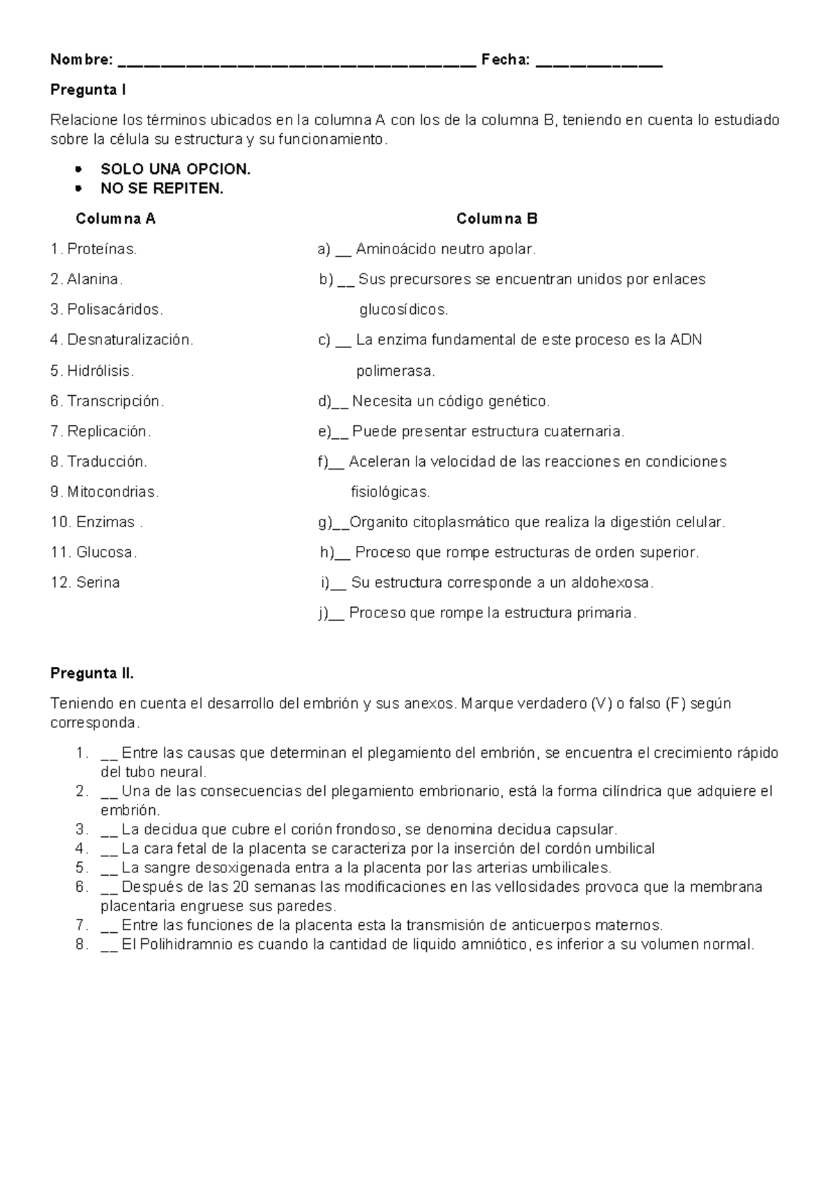 Examen Bateria D - Exámenes para practicar - Nombre ...