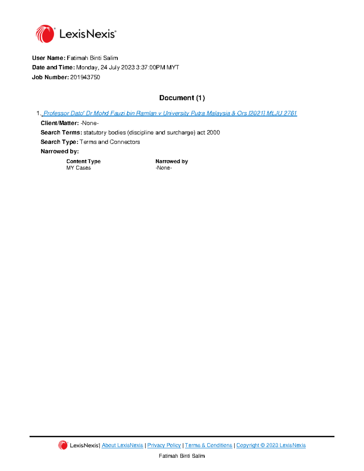 Professor Dato' Dr Mohd Fauzi bin Ramlan v University Putra Malaysia ...