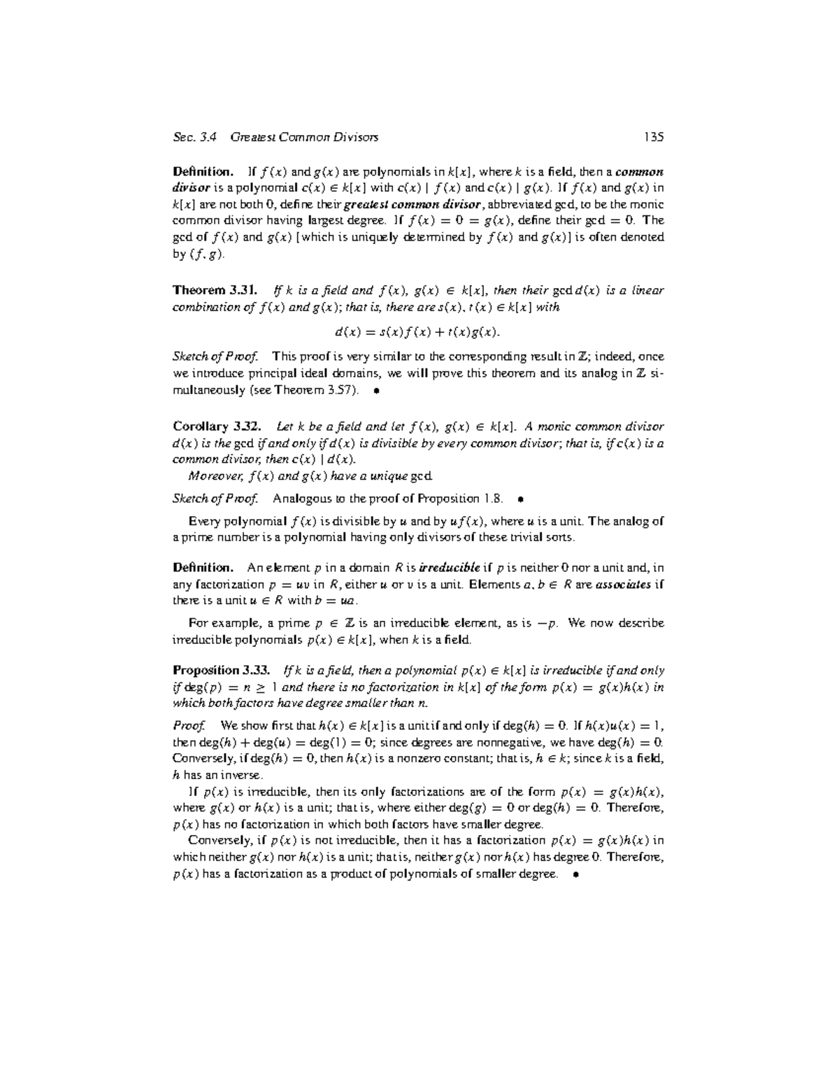 0151-0153 - Basic Algebra 101 - Sec. 3 Greatest Common Divisors 135 ...