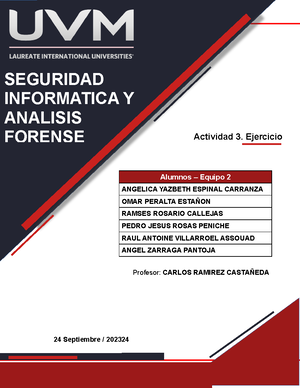 ACT1 MAPA Mental - seguridad informática y análisis forense - UNIVERSIDAD DEL VALLE DE MEXICO ...