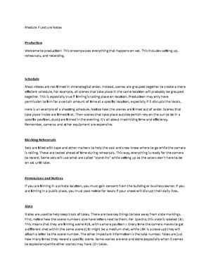 Module 12 Lecture Notes - Module 12 Lecture Notes Classification ...
