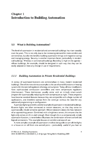 Final project for Home Automation with conclusion - Running Head: HOME ...