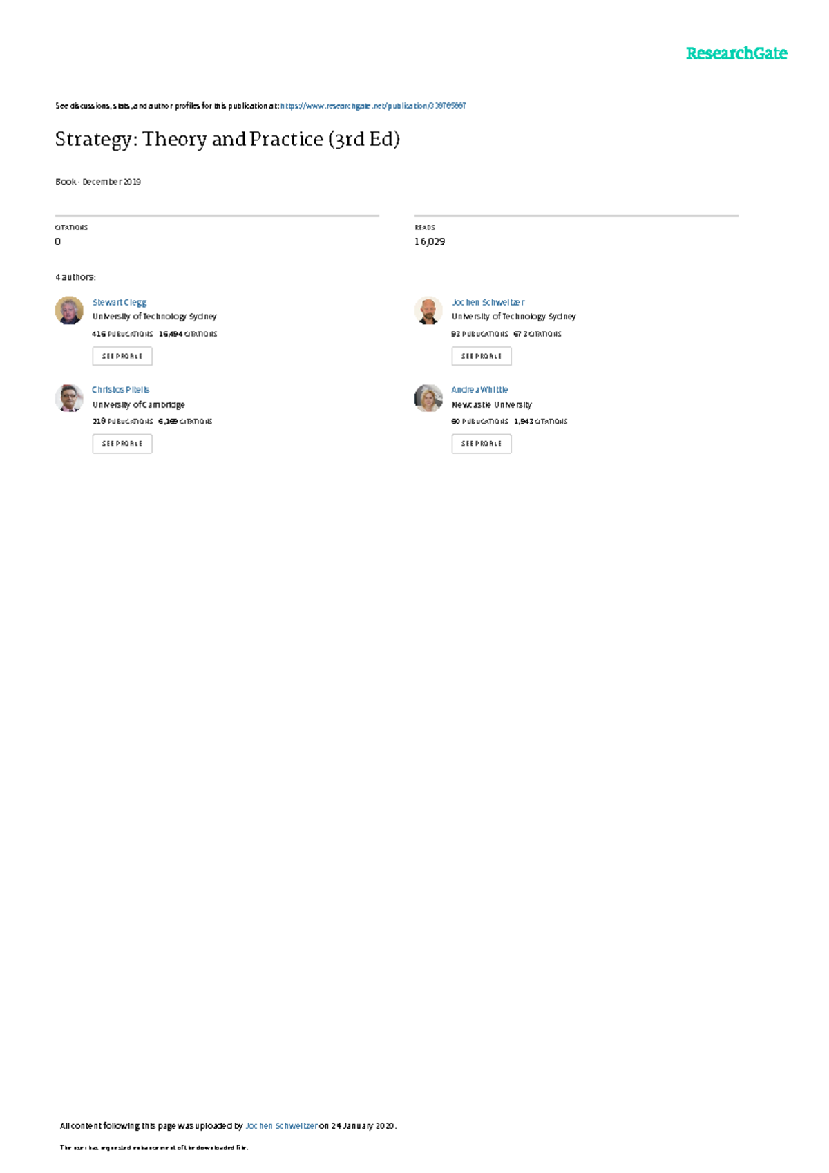 Cleggetal Strategy Theoryand Practice-frontmatter - See discussions ...