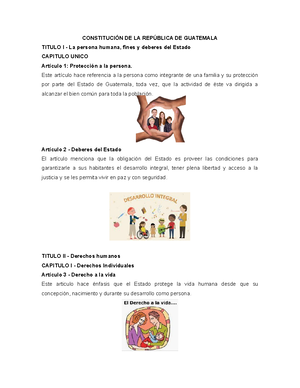 LA POSECION SUSECION - Derecho constitucional I - UNIVERSIDAD PANAMERICANA Facultad de Ciencias ...