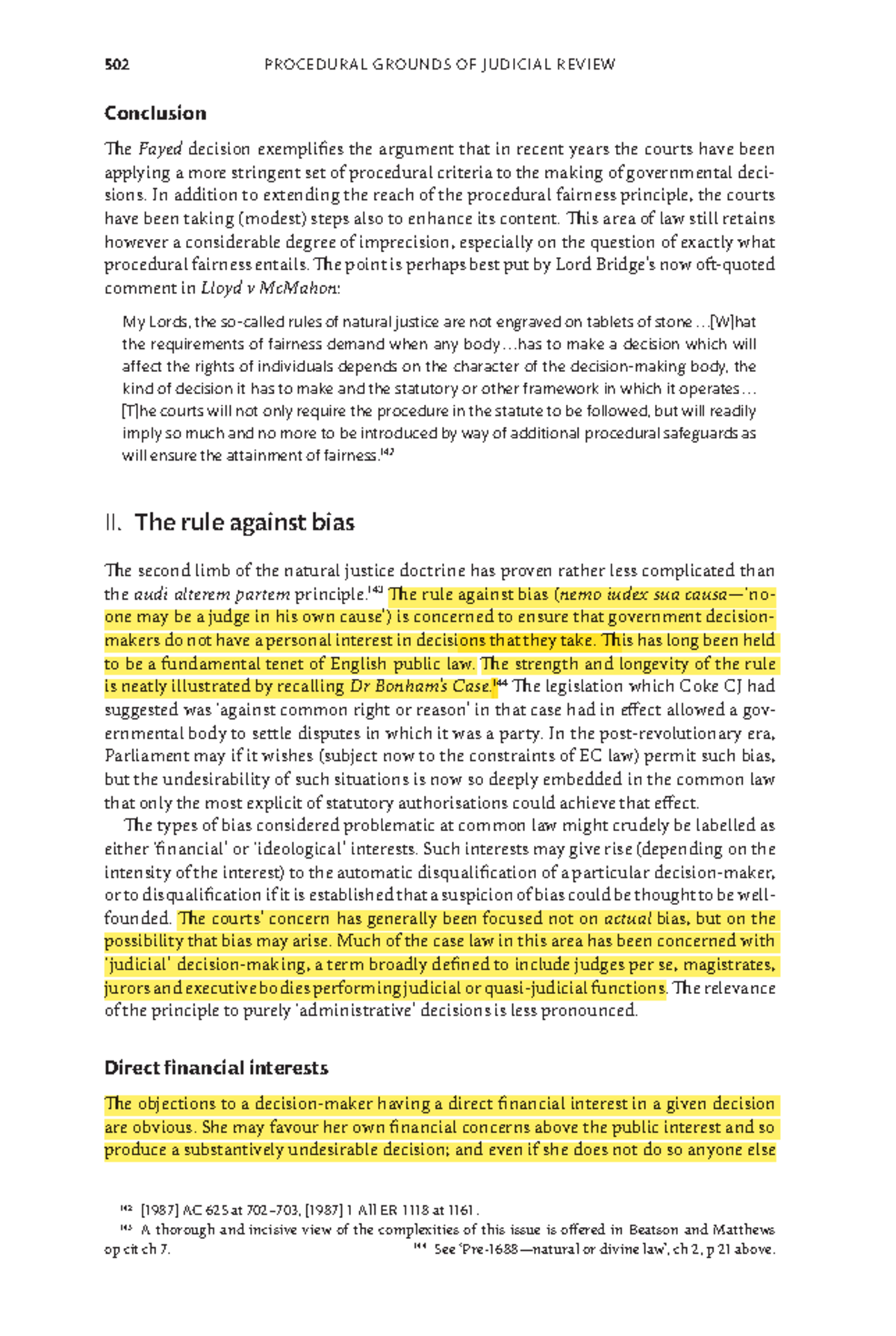 Bias Main Notes - Summary International law - 502 PROCEDUR AL GROUNDS ...